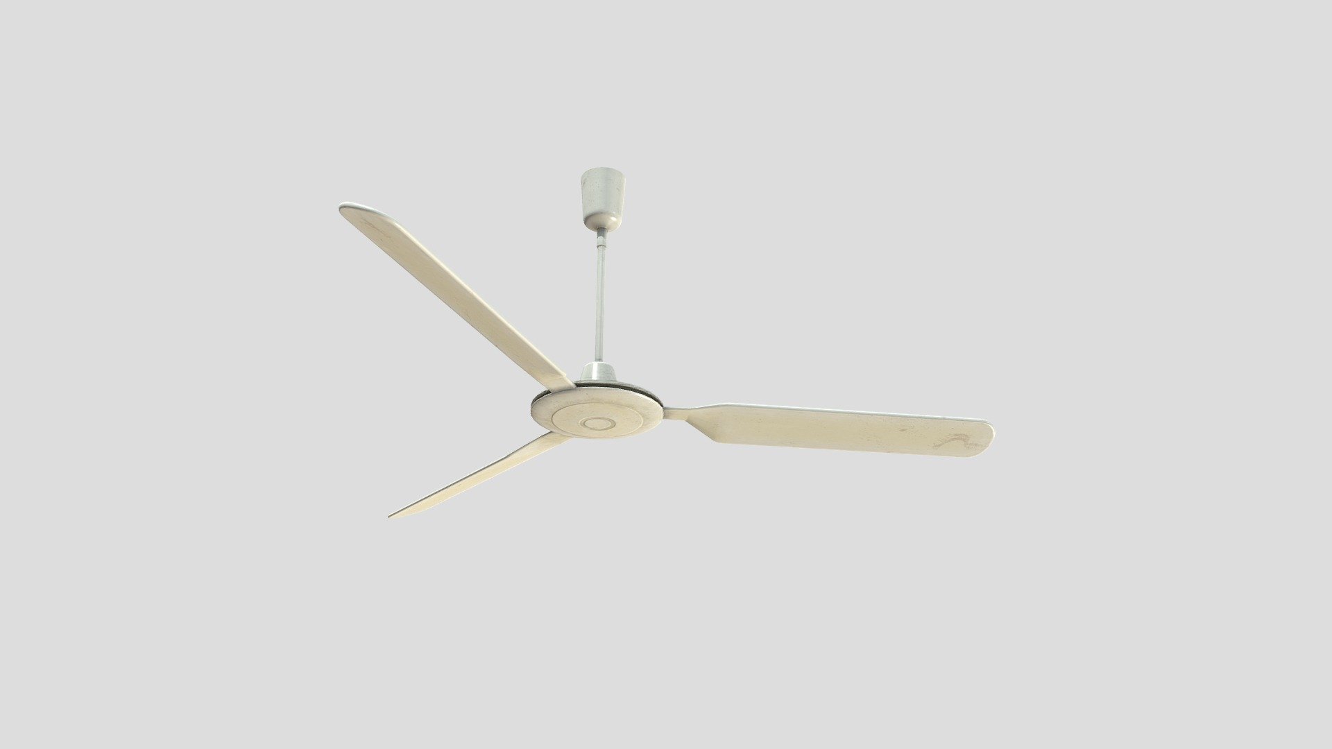 Vintage ceiling fan - 3D model by markusenes [0bafb27] - Sketchfab