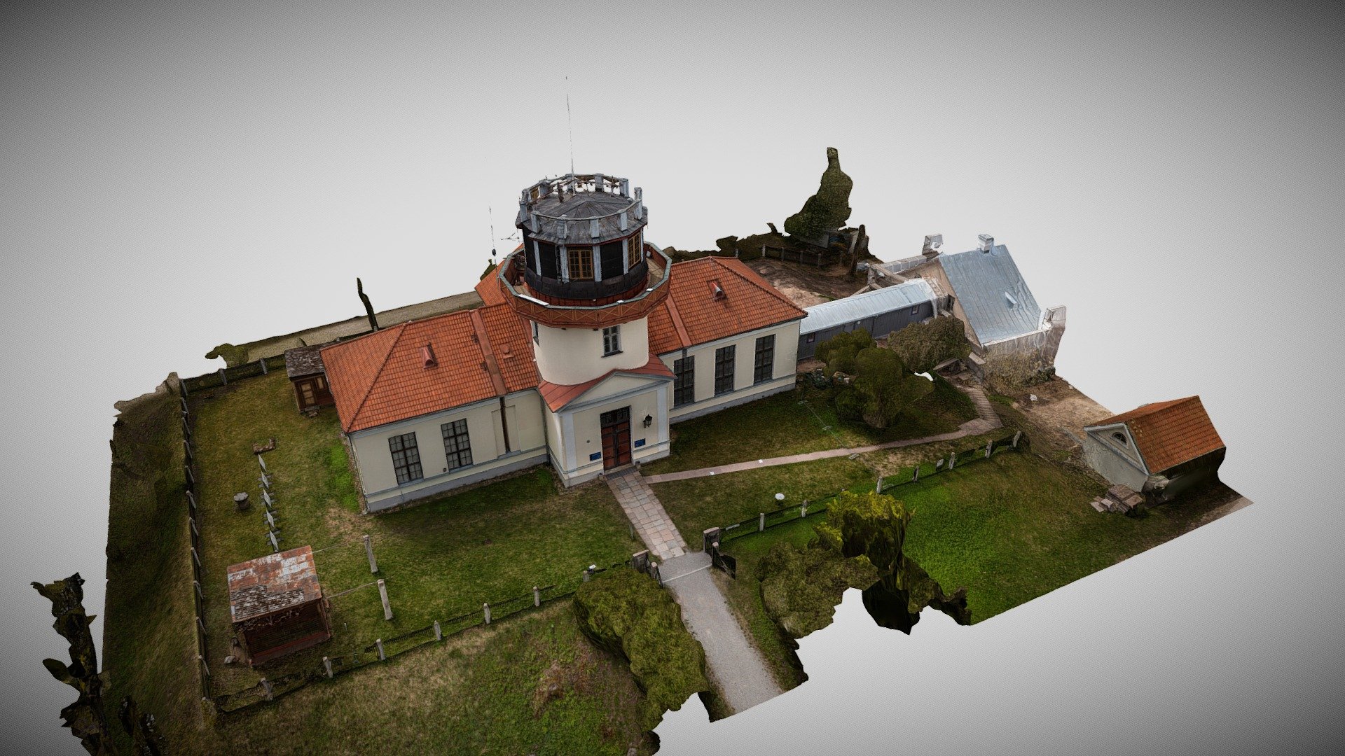 Tartu Old Observatory, spring 2024 - 3D model by Archaeovision [0bb10a1 ...