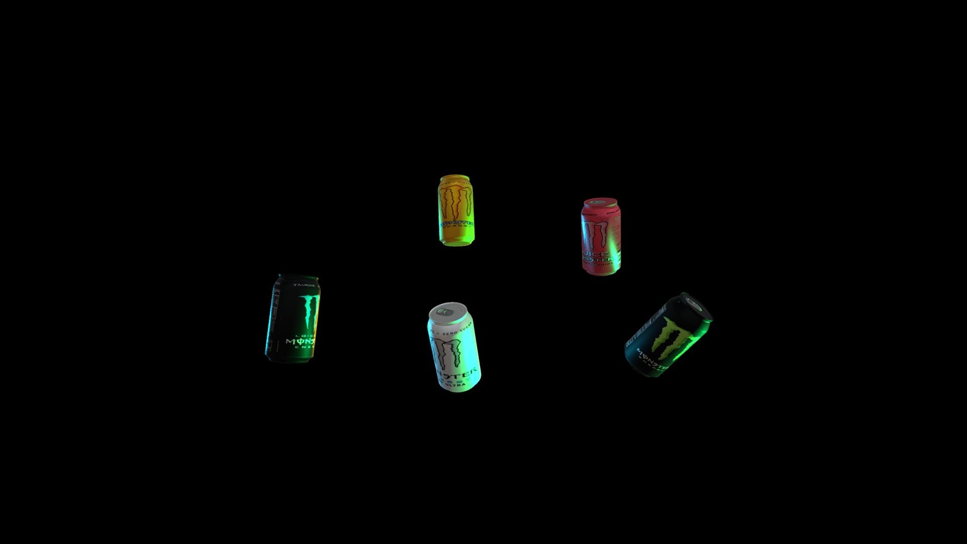 Monster Energy⚡💚💛🩵🩷🤍 - 3D model by est_n_fuentes [0bb24ce] - Sketchfab
