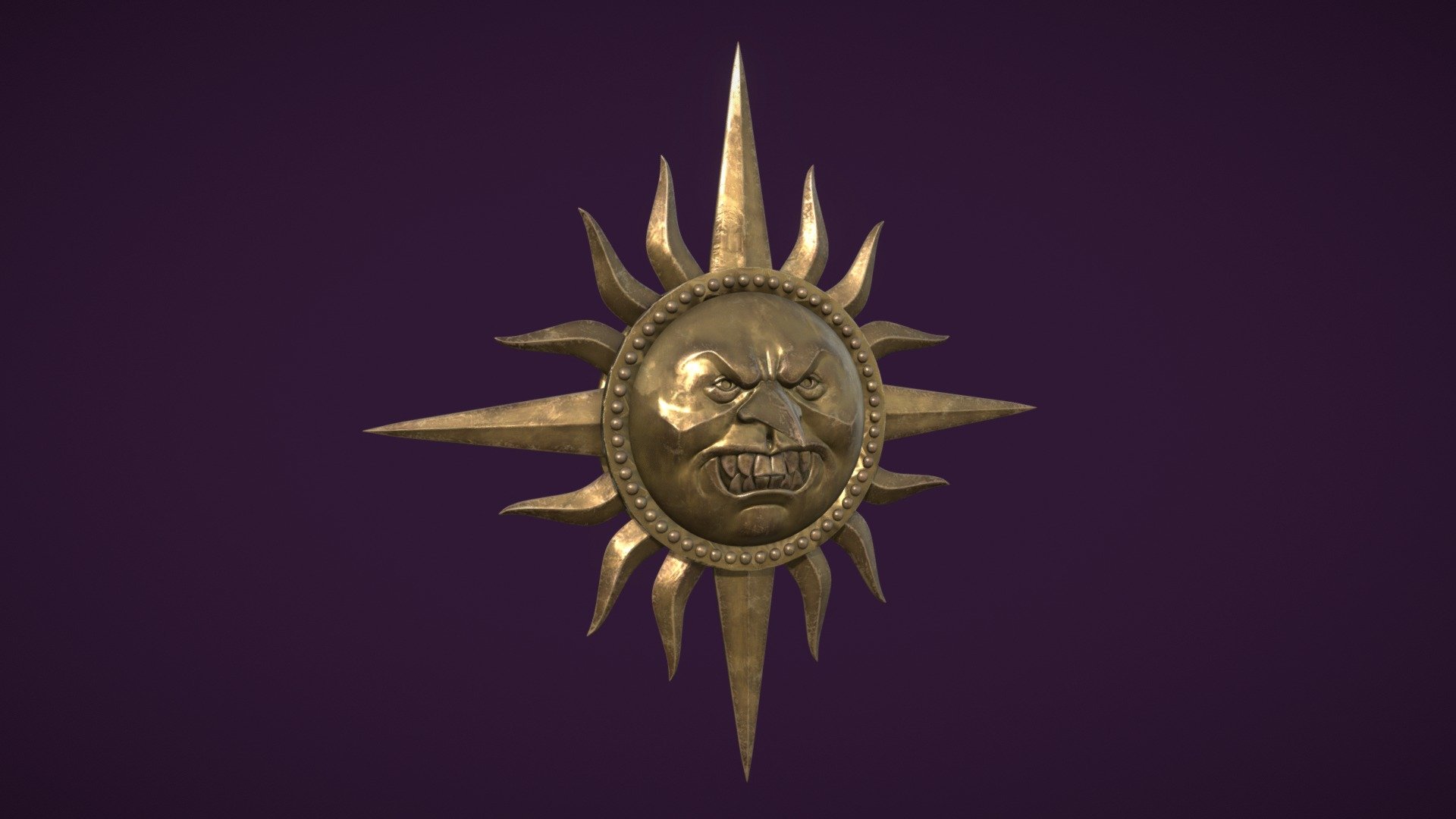 Angry Sun - Buy Royalty Free 3D model by HM3Dimension (@Henry.Mountain ...