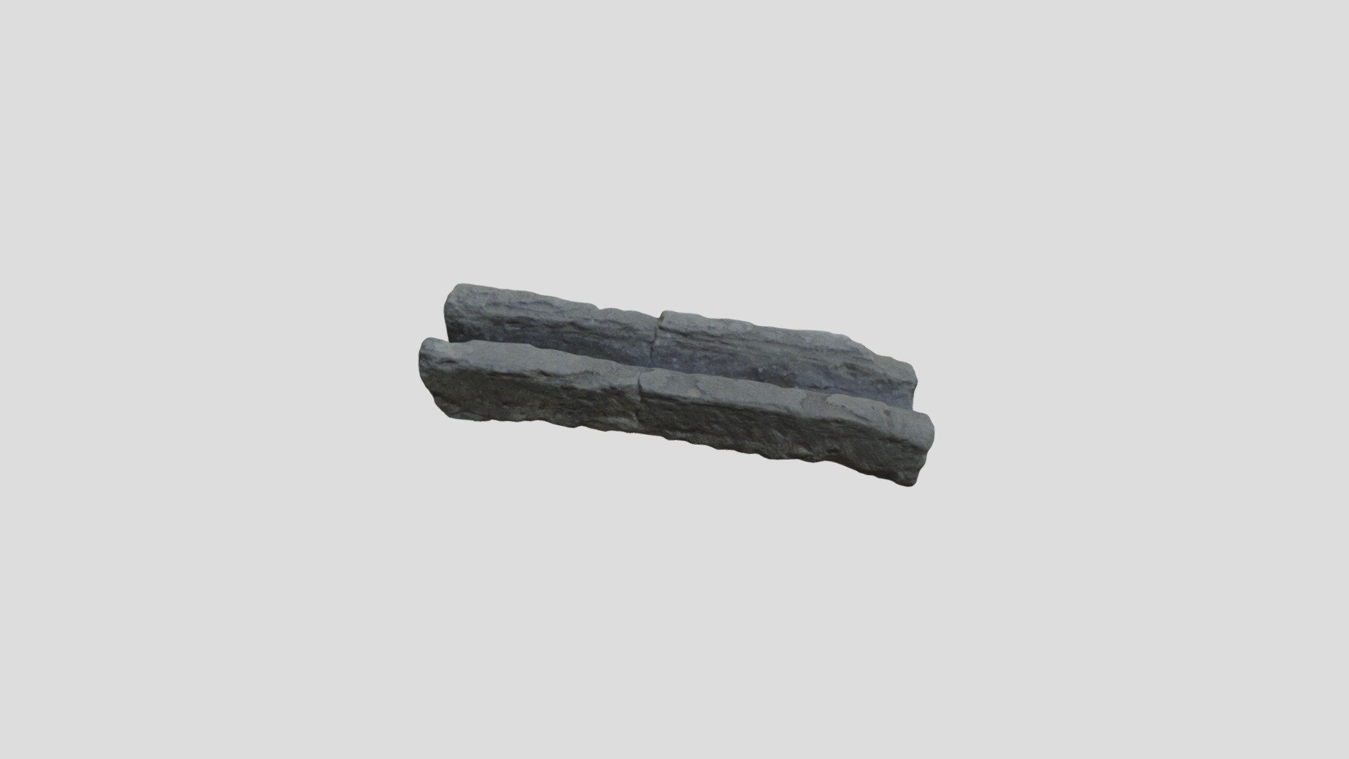Old water channel - 3D model by m.charafeddinee [0bb5a09] - Sketchfab