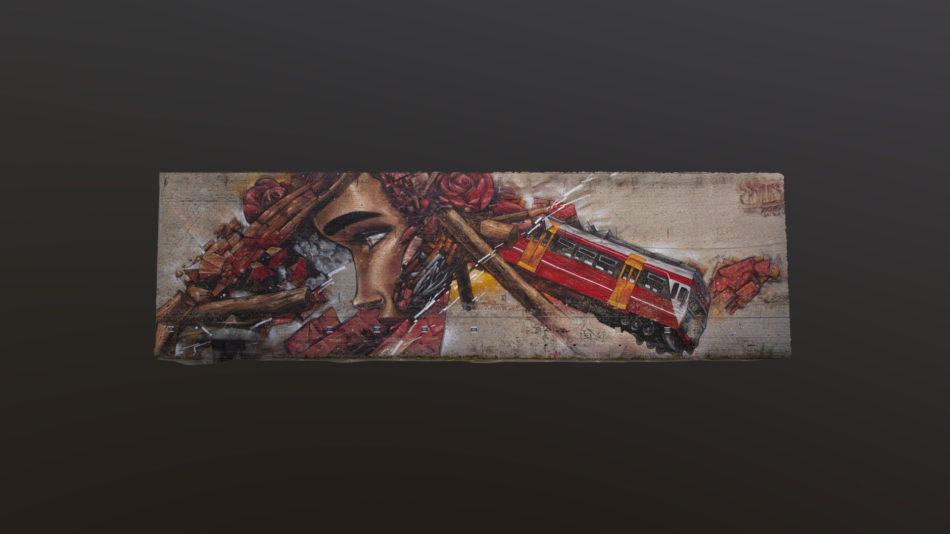 NSB Type 69 on a wall - 3D model by olahaldor [0bb630e] - Sketchfab