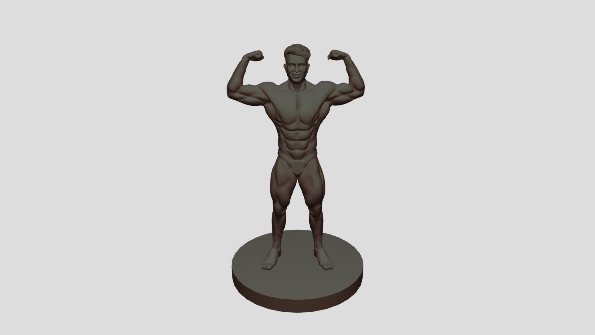 bodybuilder - 3D model by Karan.Malhotra [0bb6412] - Sketchfab