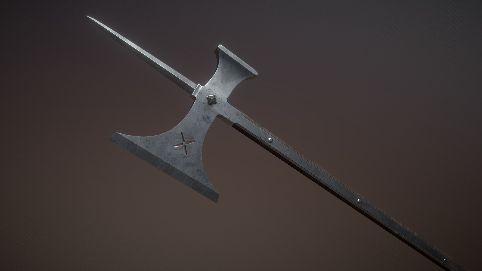 Poleaxe - 3D model by Billyro [0bb6852] - Sketchfab