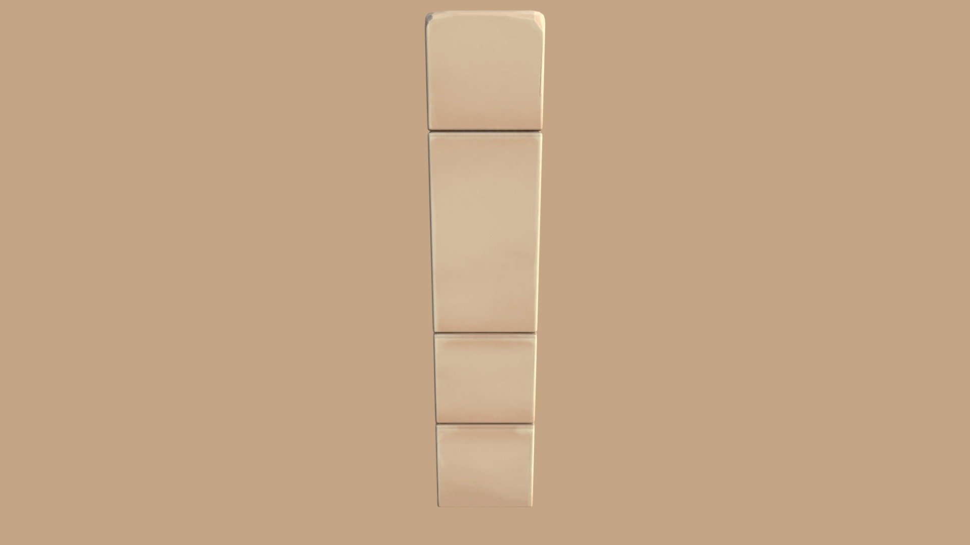 FV - Cube Pillar - 3D model by Betsy (@sycorix) [0bb7b43] - Sketchfab