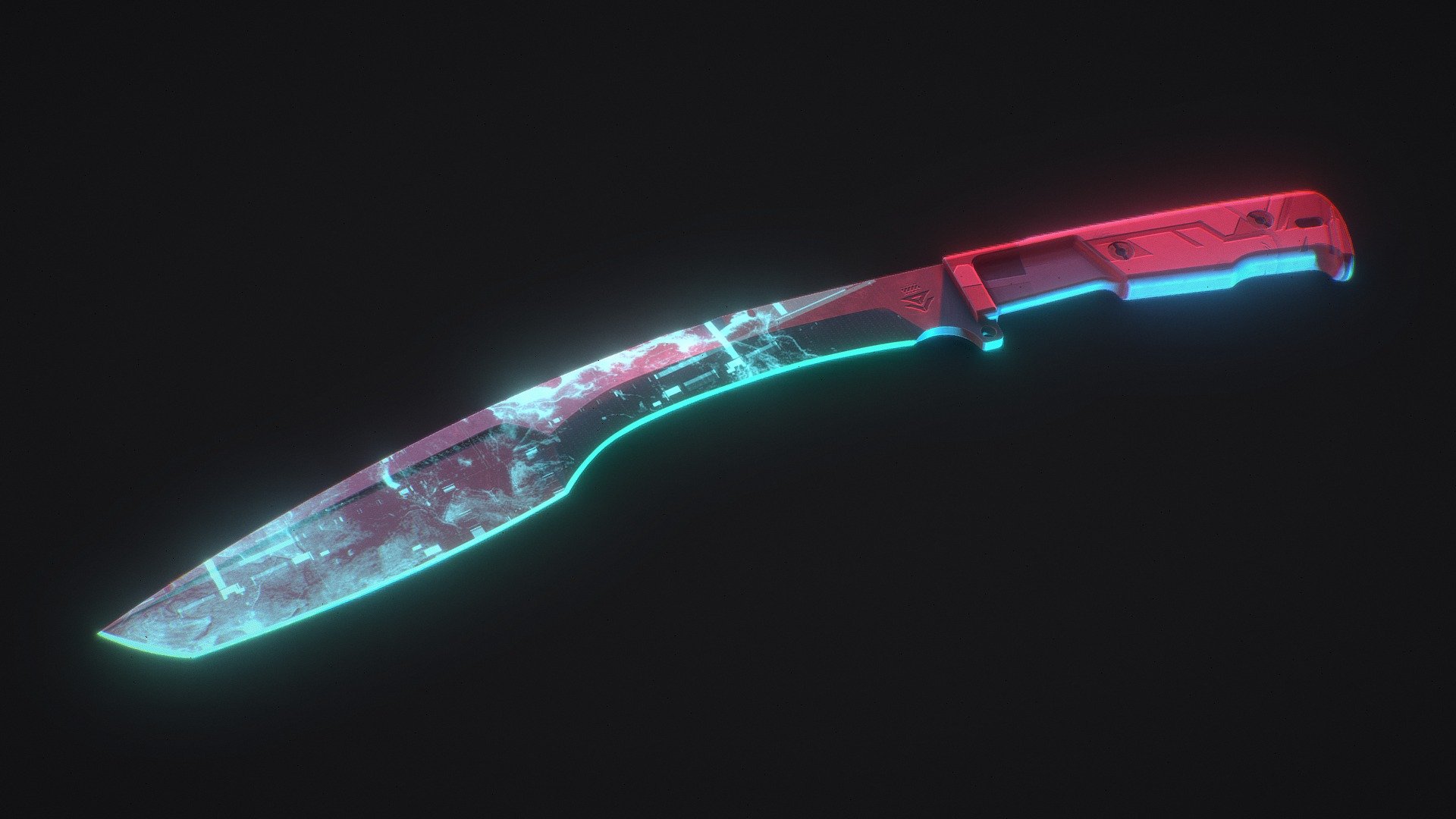 Cyberpunk Machete - Buy Royalty Free 3D model by re1monsen [0bb84e7 ...