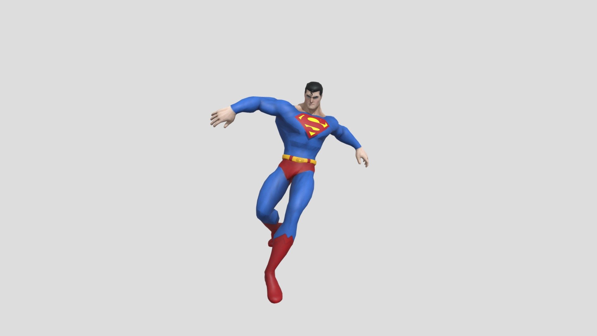 Superman Dancing Breakdance Uprock Var 1 - Download Free 3D model by ...