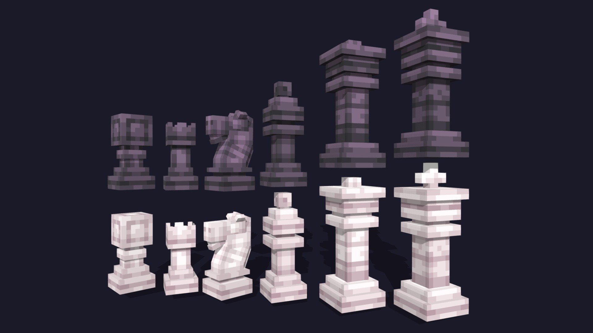 Chess Pack - 3D model by Tem4ik (@Tem4iKUFA) [0bbb6fd] - Sketchfab