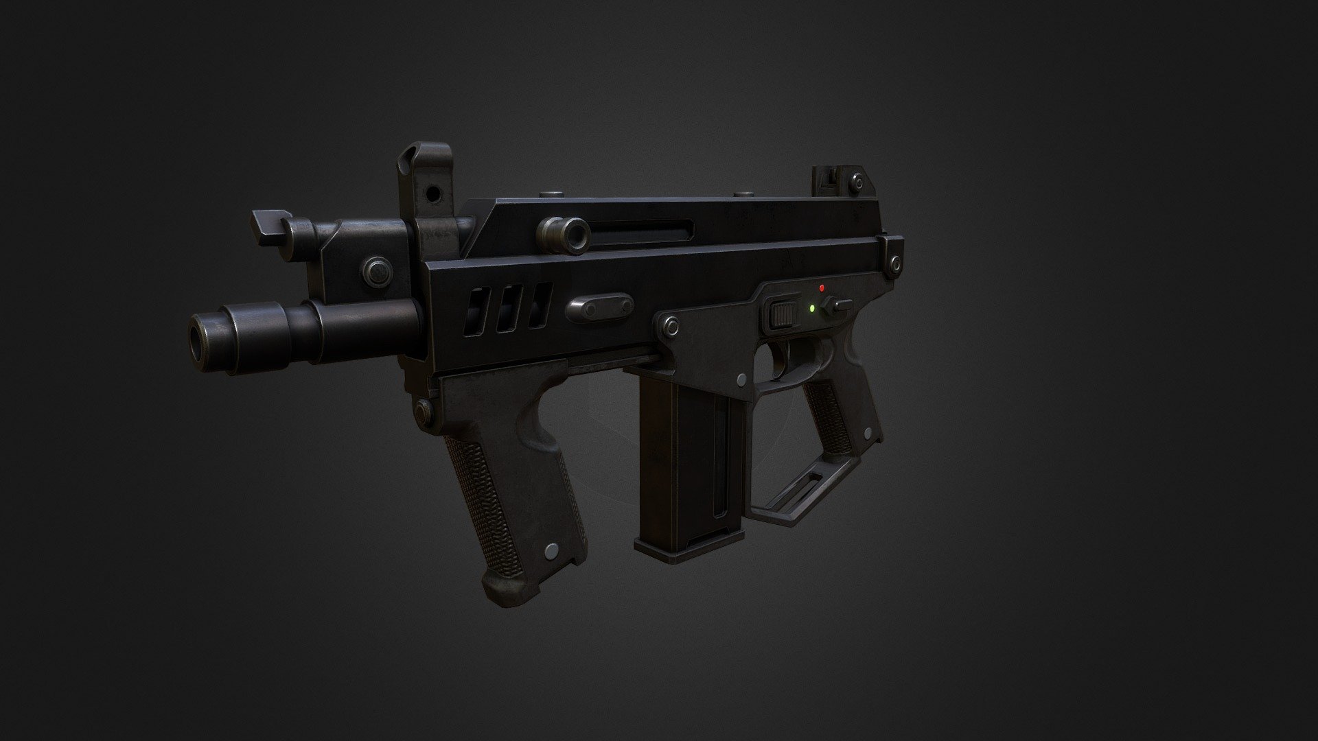 heavy SMG - Download Free 3D model by DJMaesen (@bumstrum) [0bbbdde ...