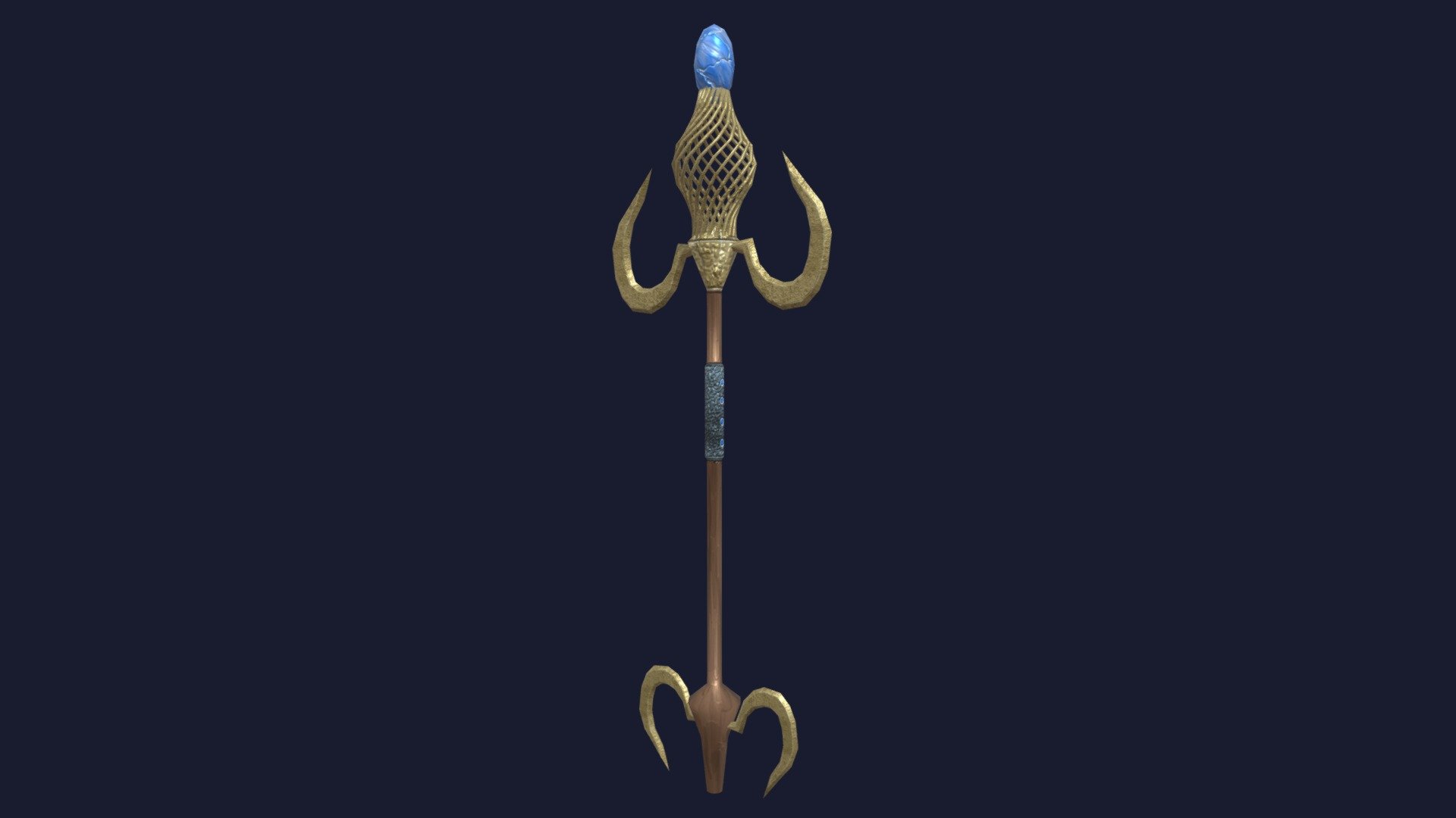 Magic Staff - Buy Royalty Free 3D model by runnair [0bbc102 ...
