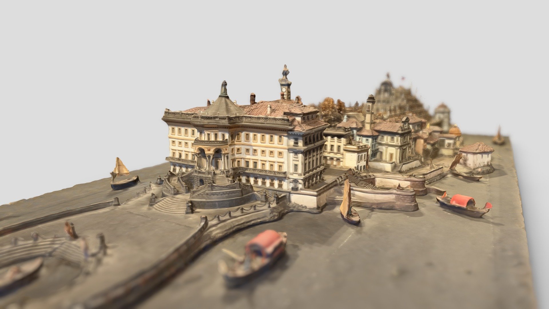 Palazzo Borromeo model - 3D model by alban [0bbd8db] - Sketchfab