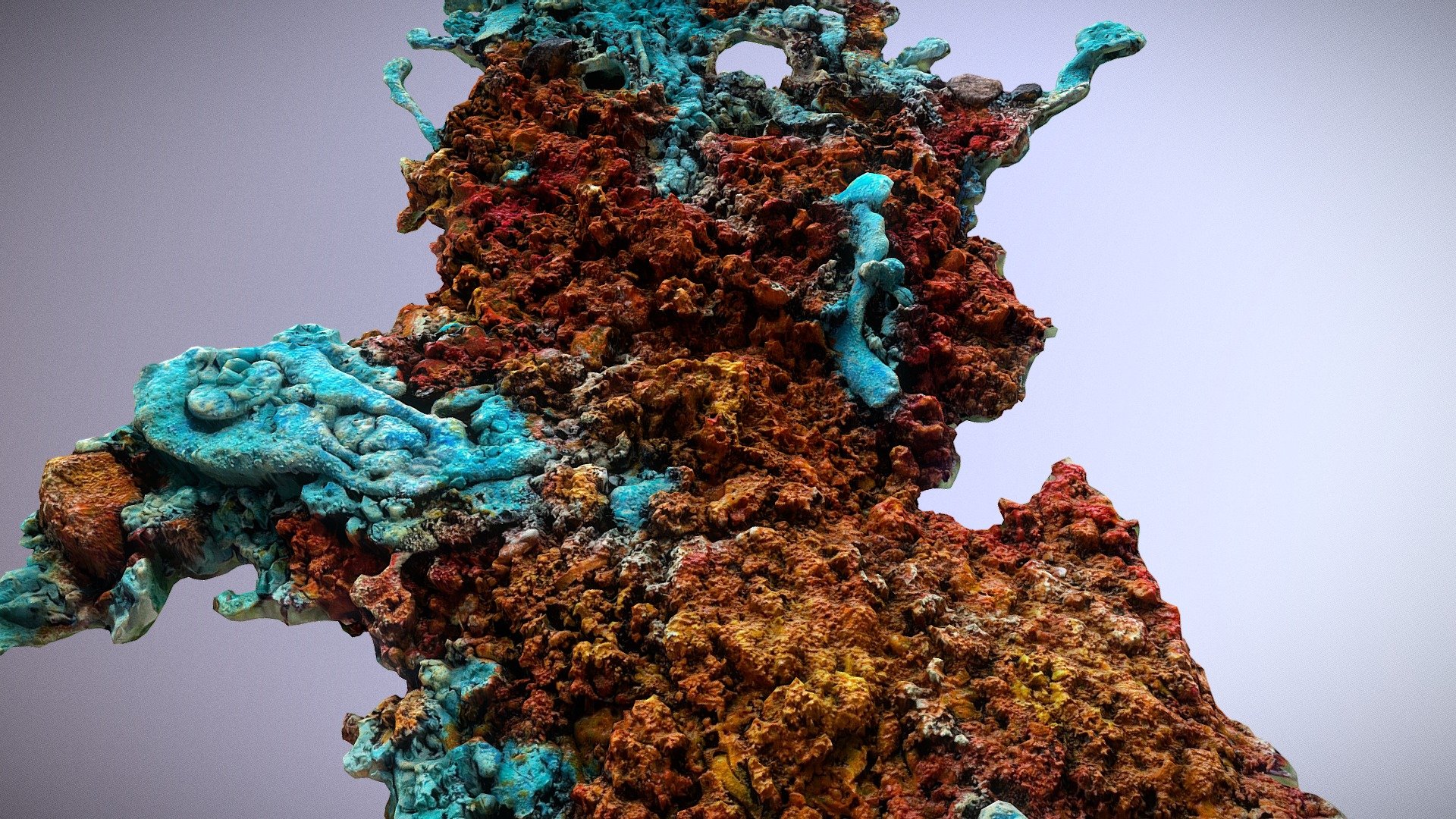 Orange/Blue - 3D model by Peter Katz (@peterkatz) [0bbe5f9] - Sketchfab