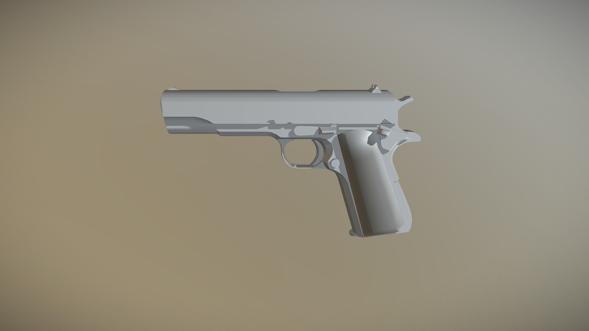 Colt hand gun - 3D model by jamesowens287 [0bbf3eb] - Sketchfab