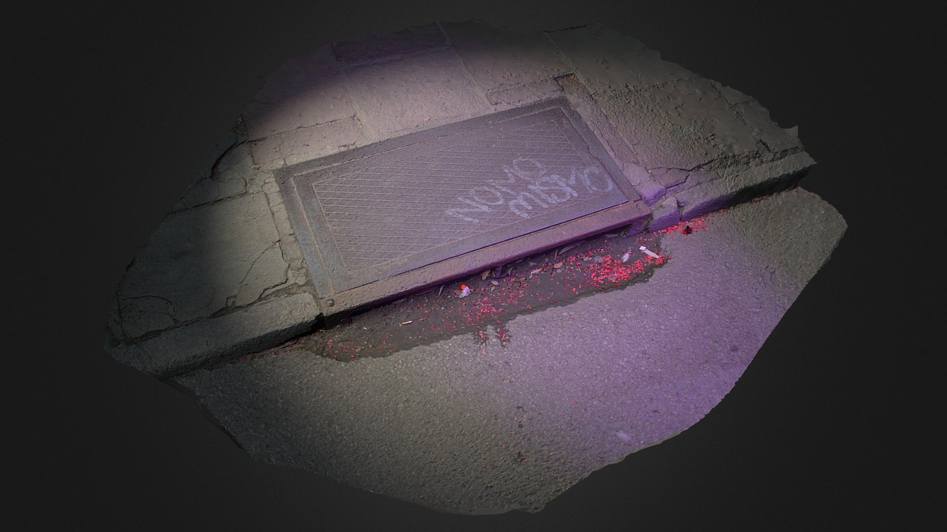 Gutter Glitter. New Orleans. - Download Free 3D model by 3D Scan New ...