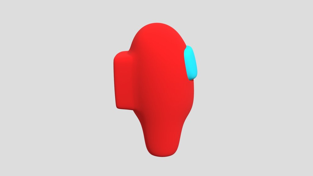 red amongus - A 3D model collection by albaraziab - Sketchfab