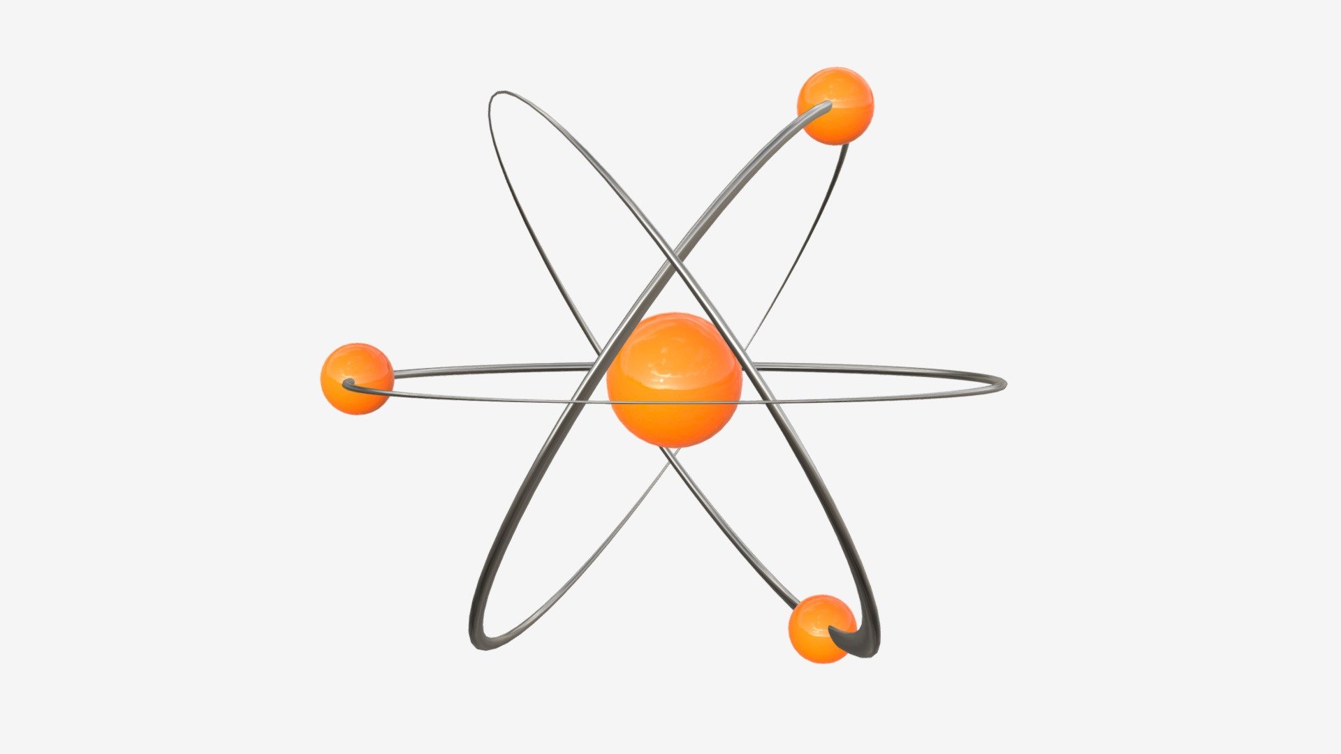 Planetary atomic model 03 - Buy Royalty Free 3D model by HQ3DMOD ...