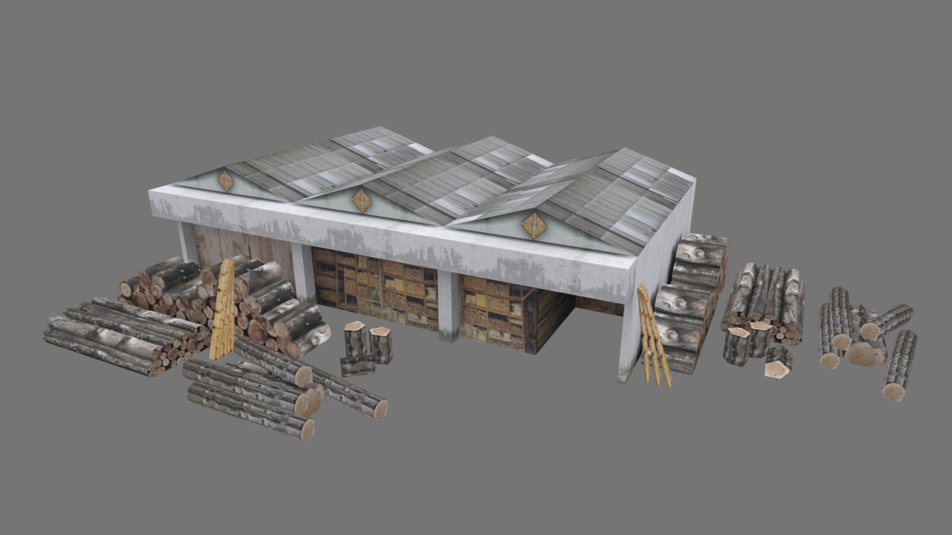Tugas4 Toko Kayu Lokal - 3D model by Yogie_Kritink [0bc25db] - Sketchfab