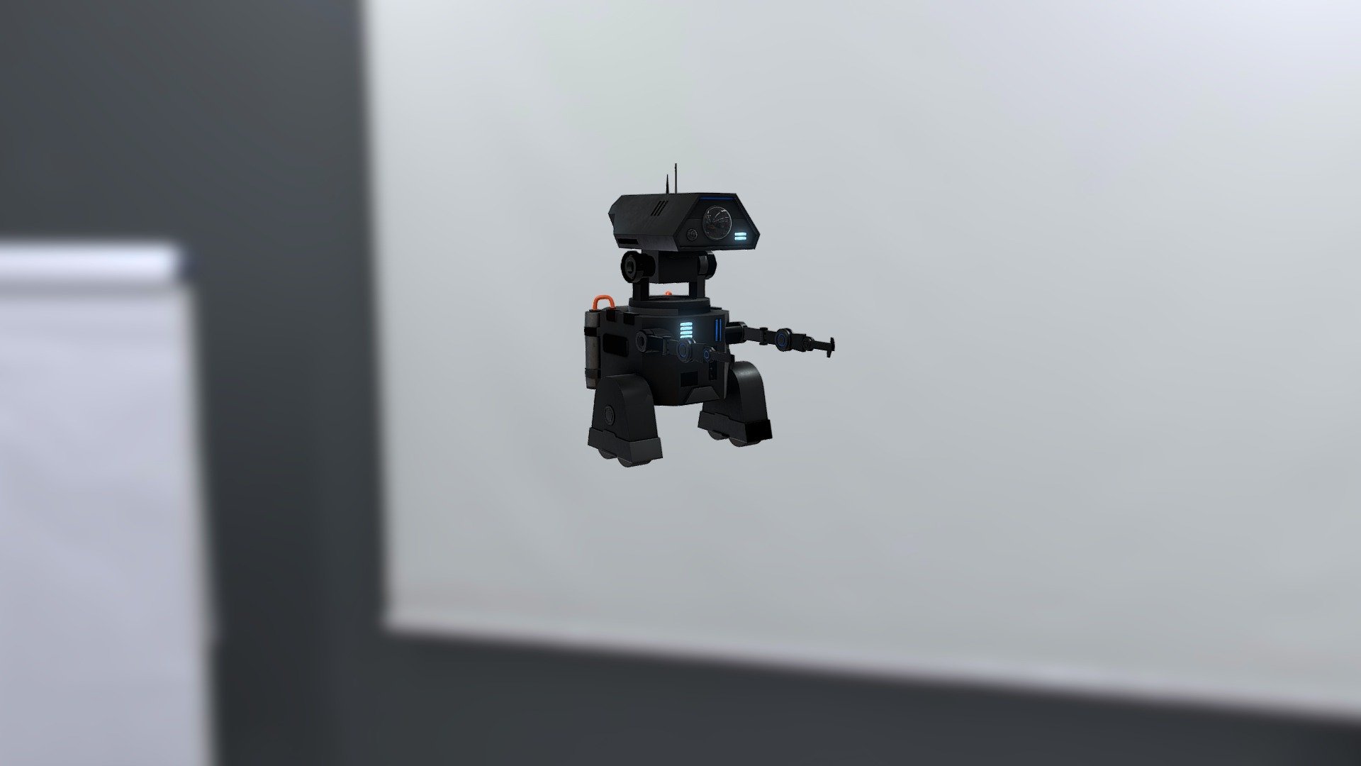 robot with image texture - 3D model by LeoMake3DStuff [0bc2892] - Sketchfab