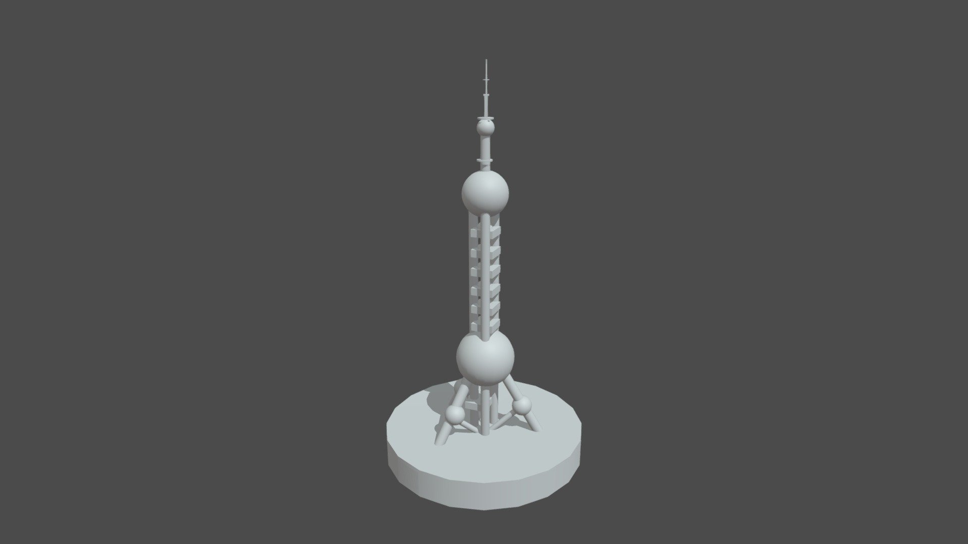 Oriental Pearl Tower - Download Free 3D model by Nancy.Z [0bc2d05] - Sketchfab