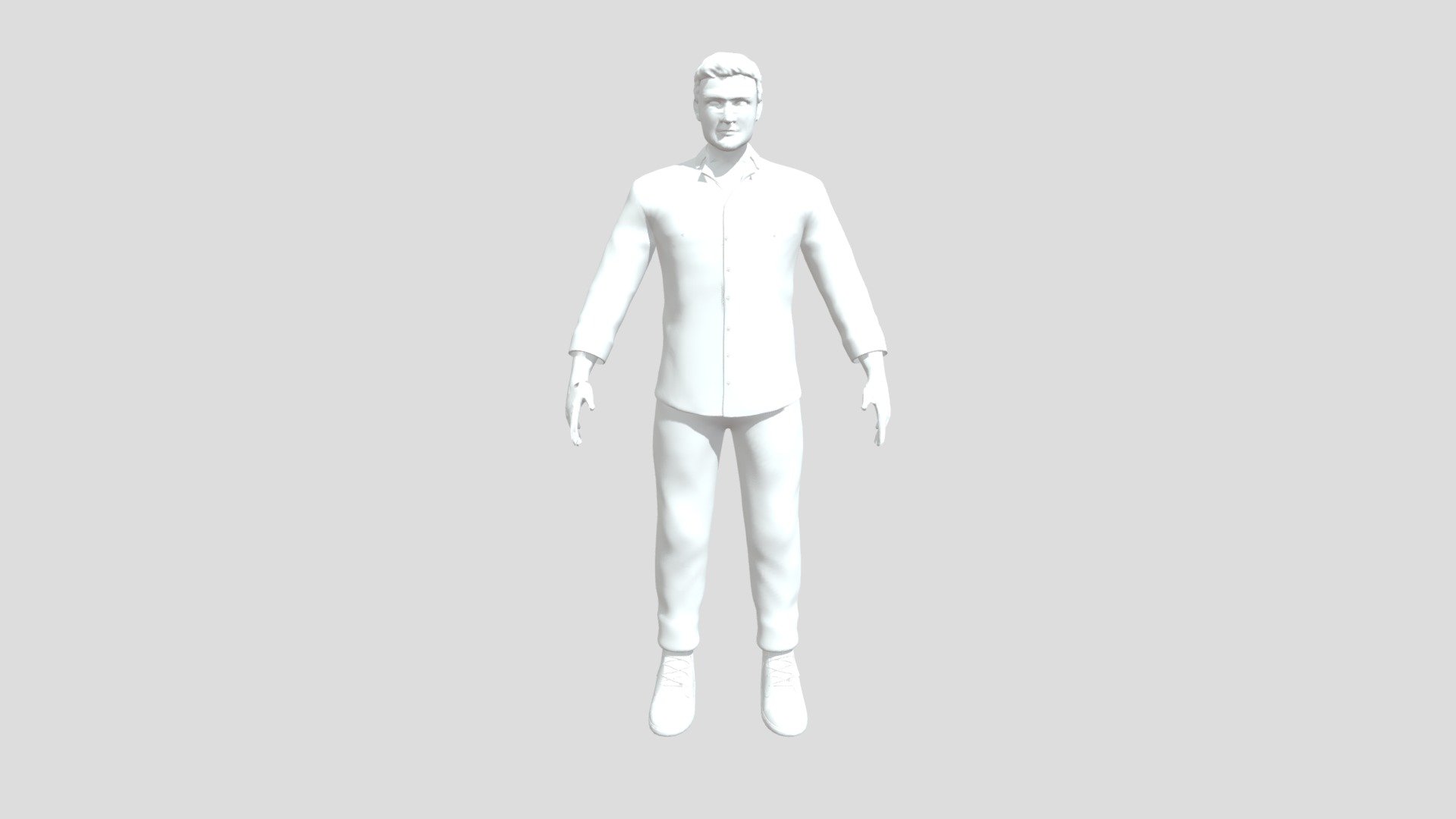 Low Poly Pedro Pascal - 3D model by rayanreinor [0bc400a] - Sketchfab