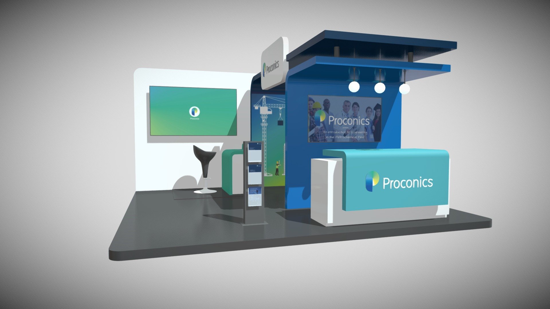 Proconics - Sasol Expo 2022 - 3D model by blacklightEvents [0bc7541] - Sketchfab