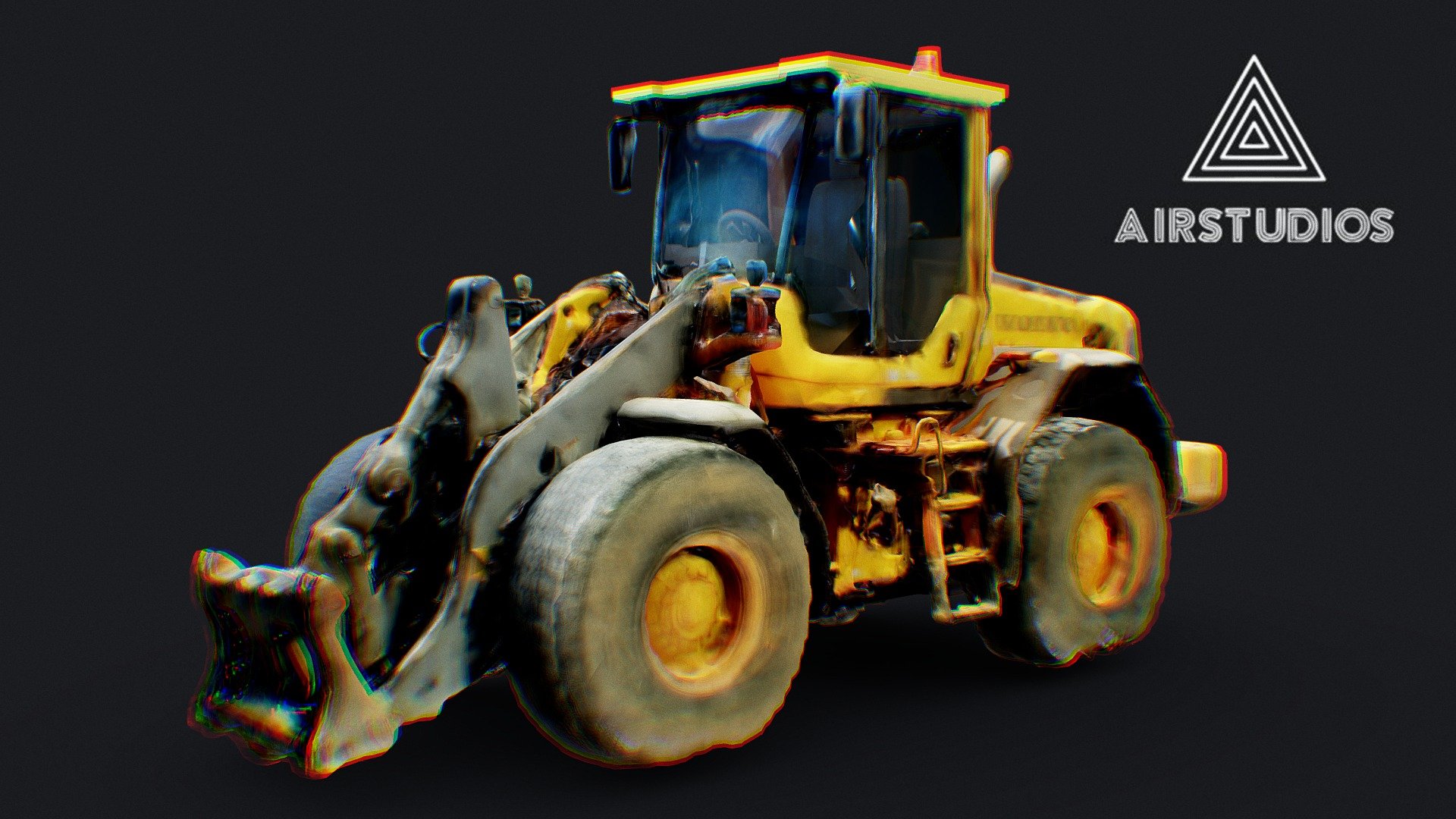 Excavator / Digger - Construction Site Asset - Buy Royalty Free 3D ...