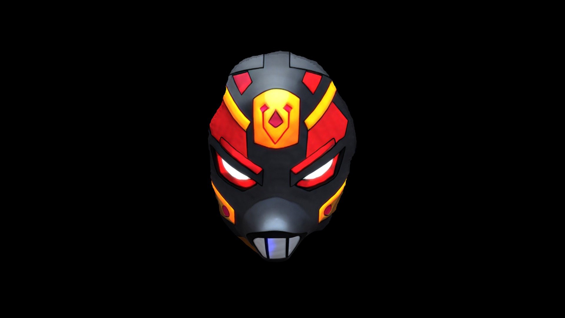 Helmet Mask Robot Cartoon 1905 - Download Free 3D model by klrxyz ...