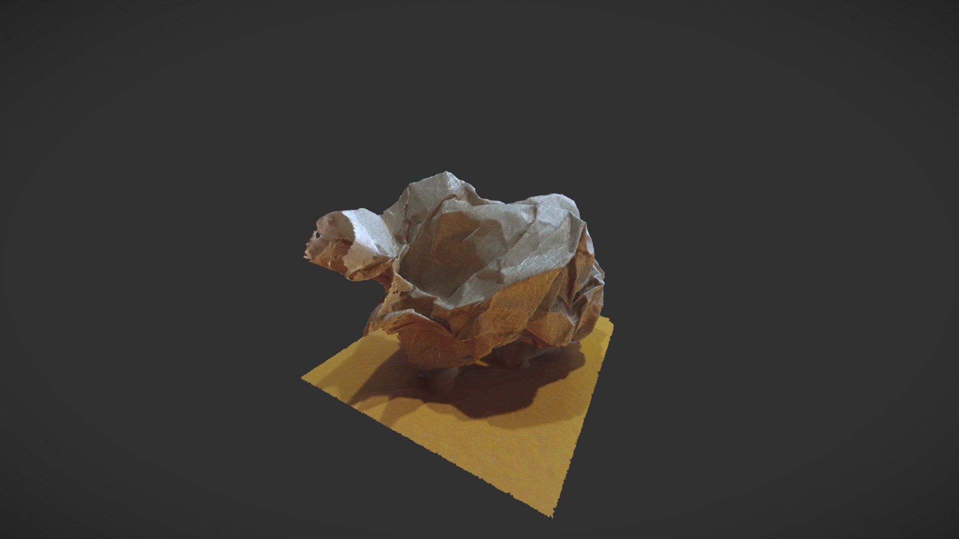 Сrumpled paper bag - Download Free 3D model by Makarovinc [0bce241 ...