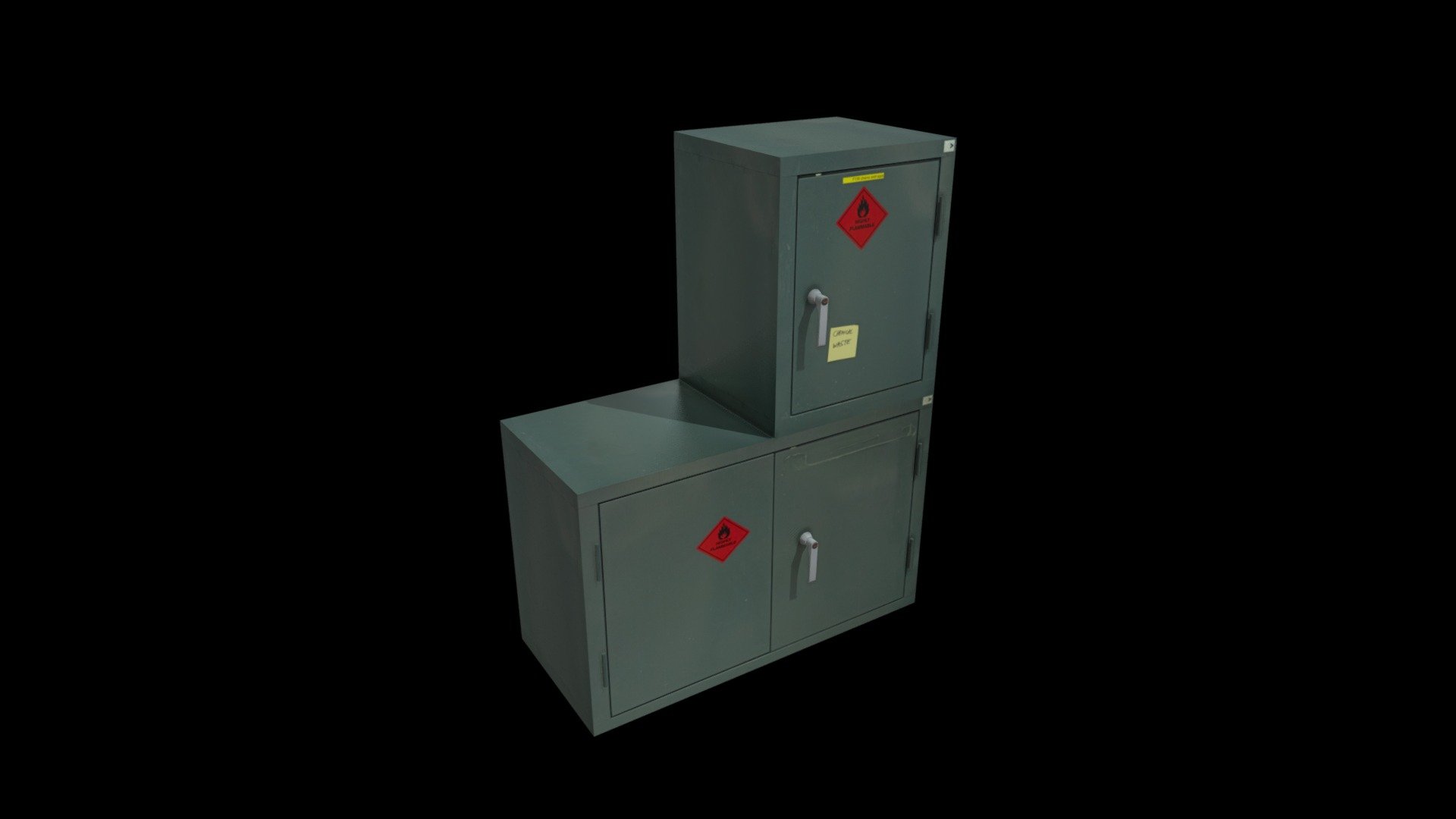 Chemical Waste Boxes - 3D model by DigitalMediaLab [0bceb1c] - Sketchfab