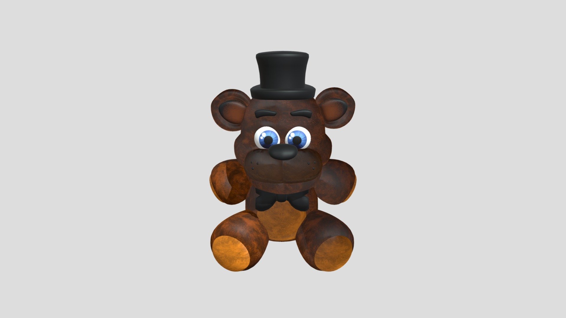 Freddy Plushie - Download Free 3D model by The Buster Wonderland ...