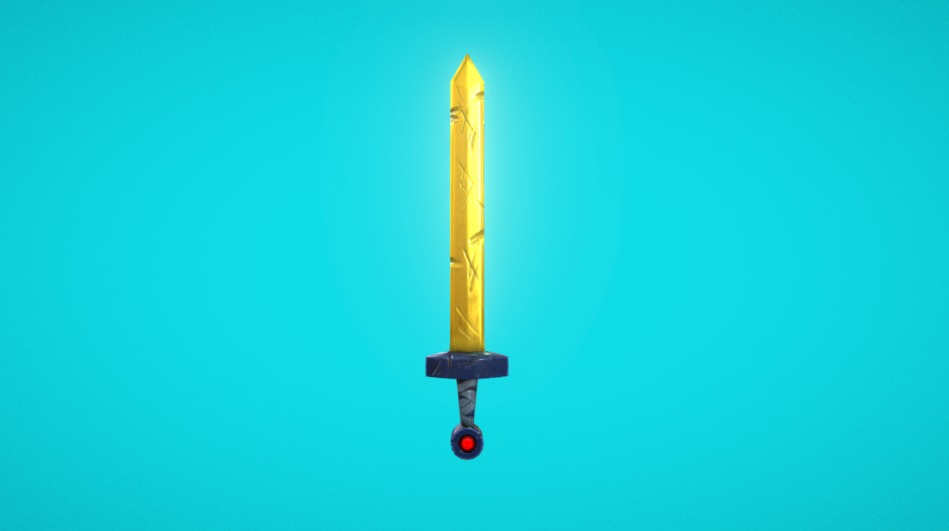 Finn's Sword - 3D model by MattL [0bd0bfd] - Sketchfab