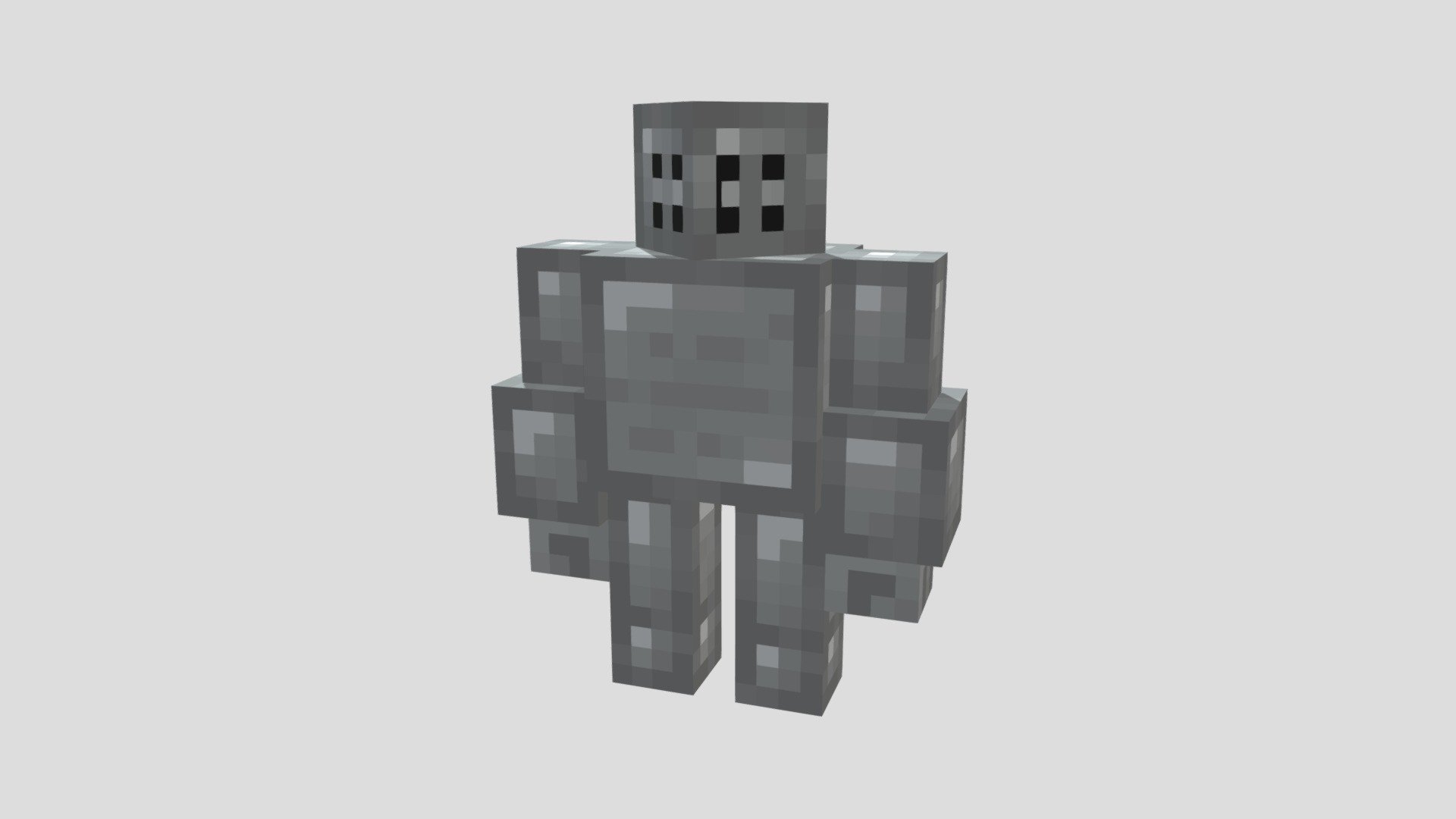 Heavy Iron Armored Guy Minecraft Model - 3D model by FahMieFahMIe ...