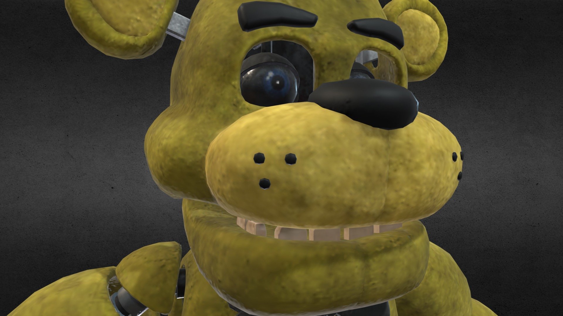 Golden Freddy - Five Nights at Freddy's 1 - Download Free 3D model by ...