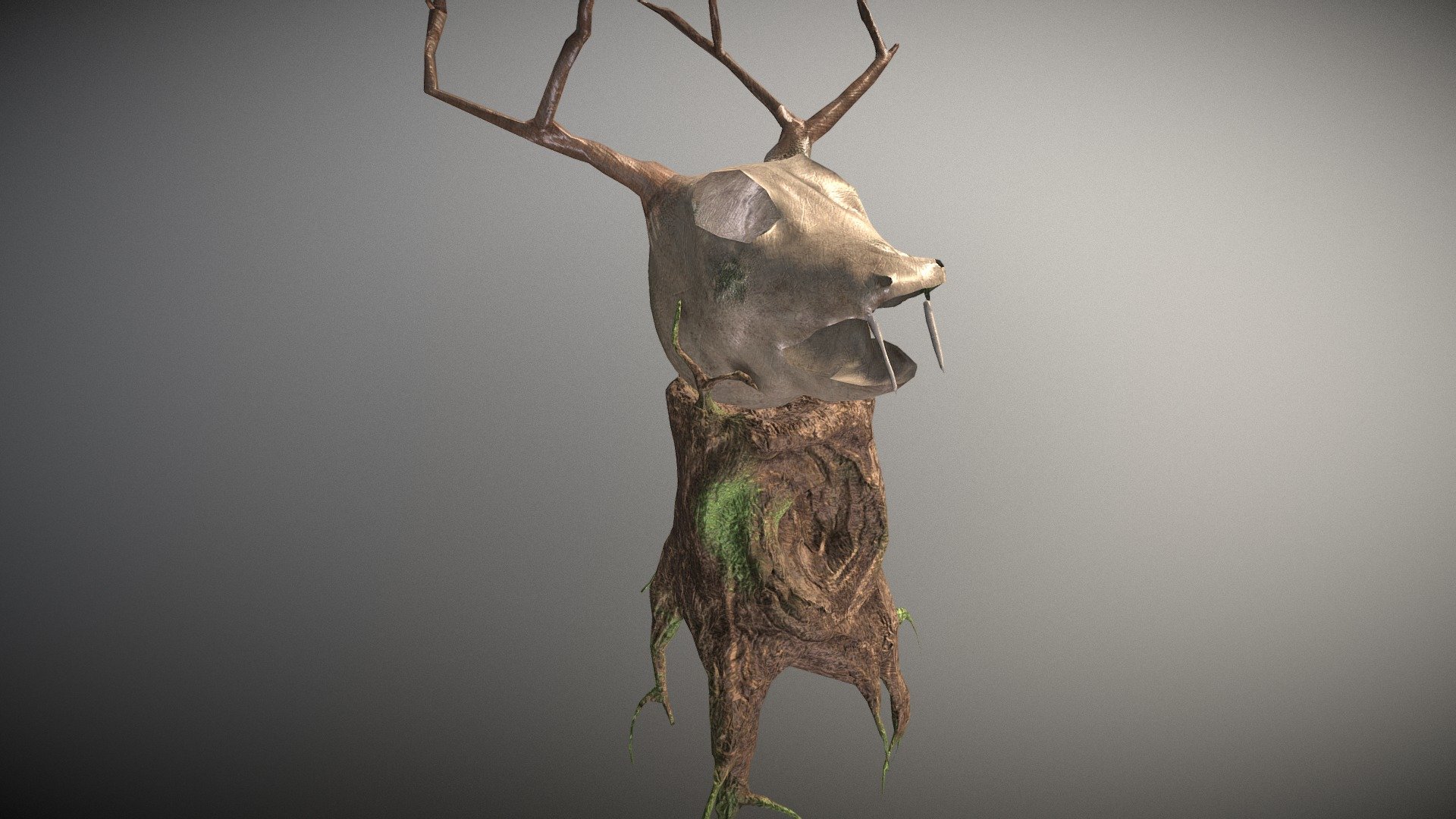 Forest Reaper - 3D model by Samantha Hébert (@samhebert) [0bd36b2 ...