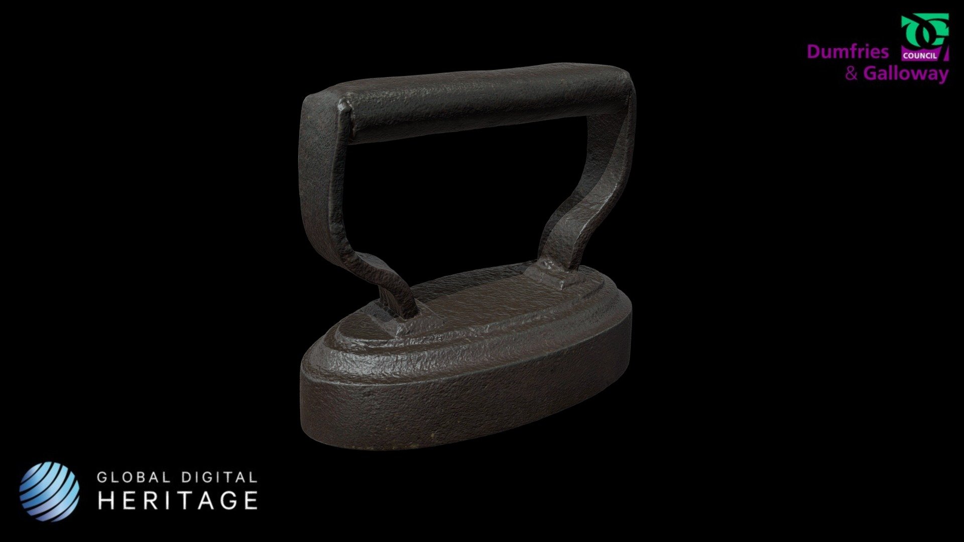 Victorian Flat Iron - Download Free 3D model by Global Digital Heritage ...