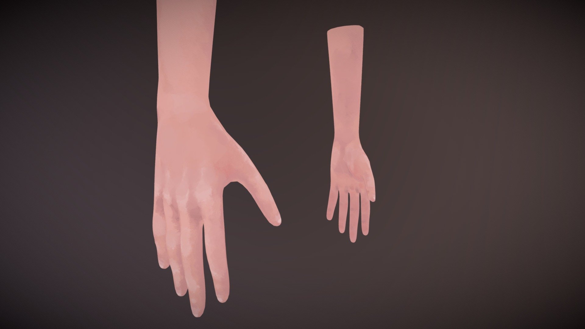 Painterly Female Hands - 3D model by aljubicic [0bd4c07] - Sketchfab
