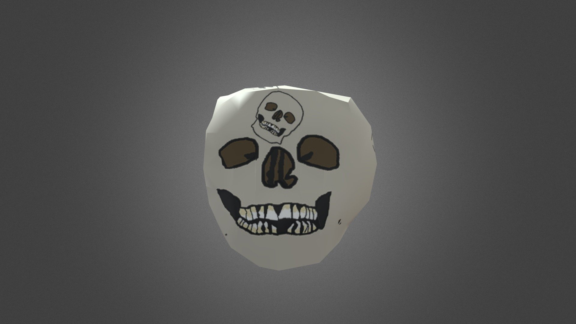 Intro to 3D Modelling Assignment 3 Skull - 3D model by KyleGlynn ...