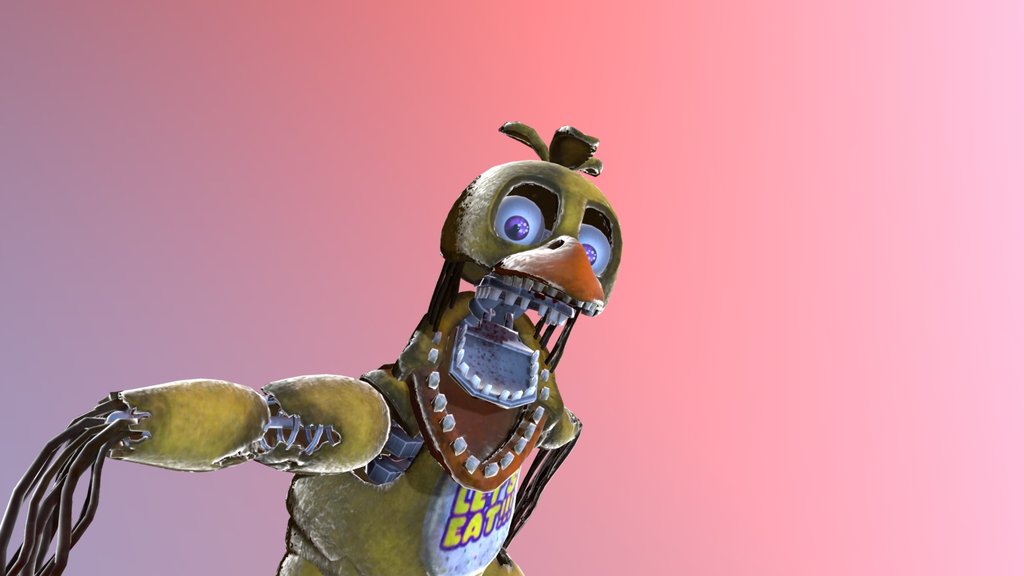 withered animatronics - A 3D model collection by azlanakram2 - Sketchfab