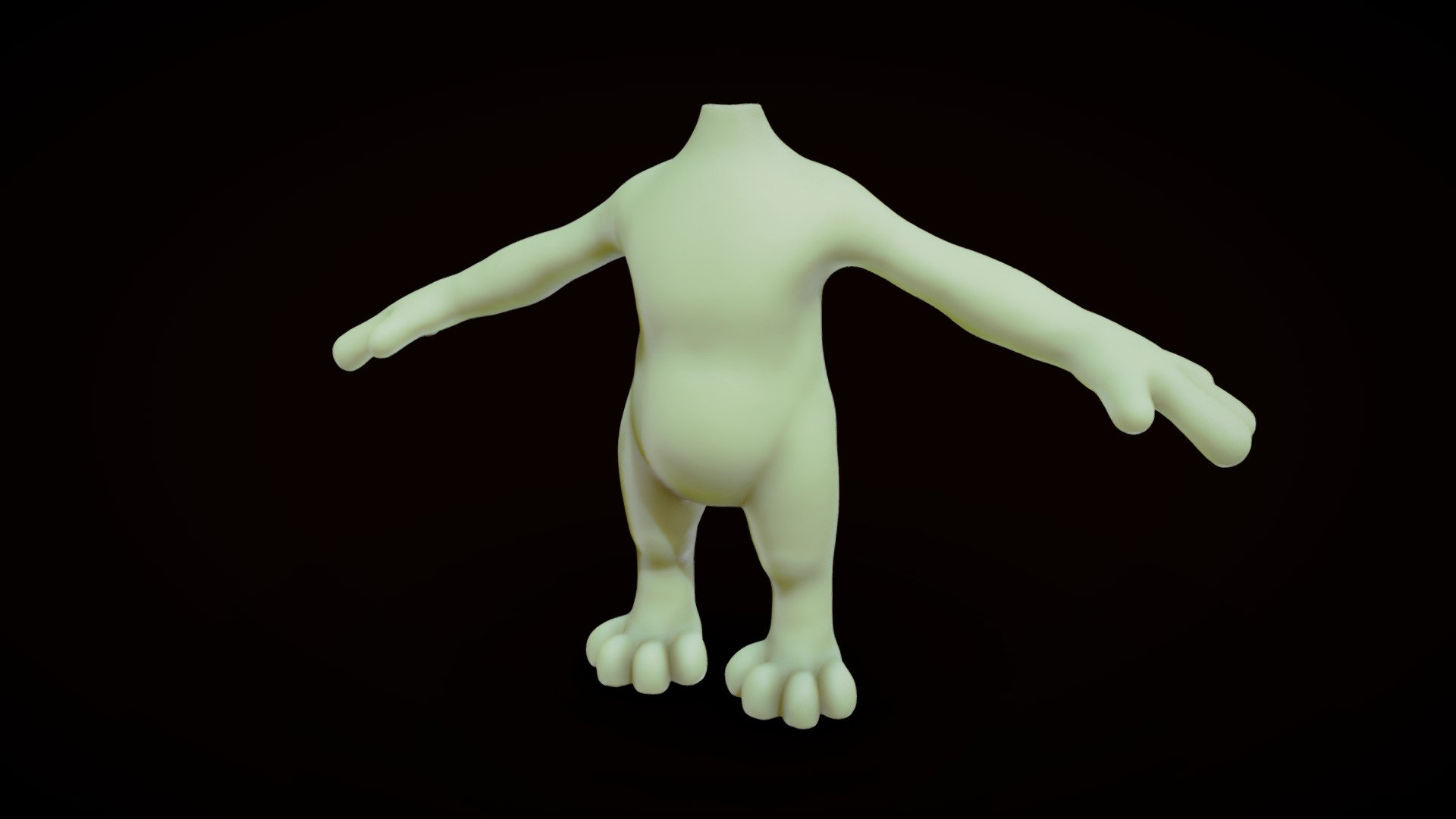 stylized_cartoon_character (sculpted) - Download Free 3D model by Nik ...