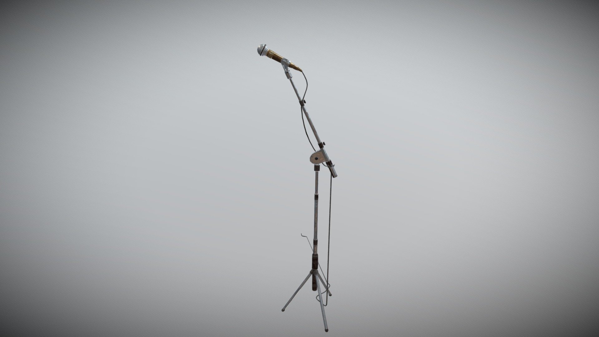 Microphone Stand - Buy Royalty Free 3D model by IsaG.Serna - Pinkermine ...