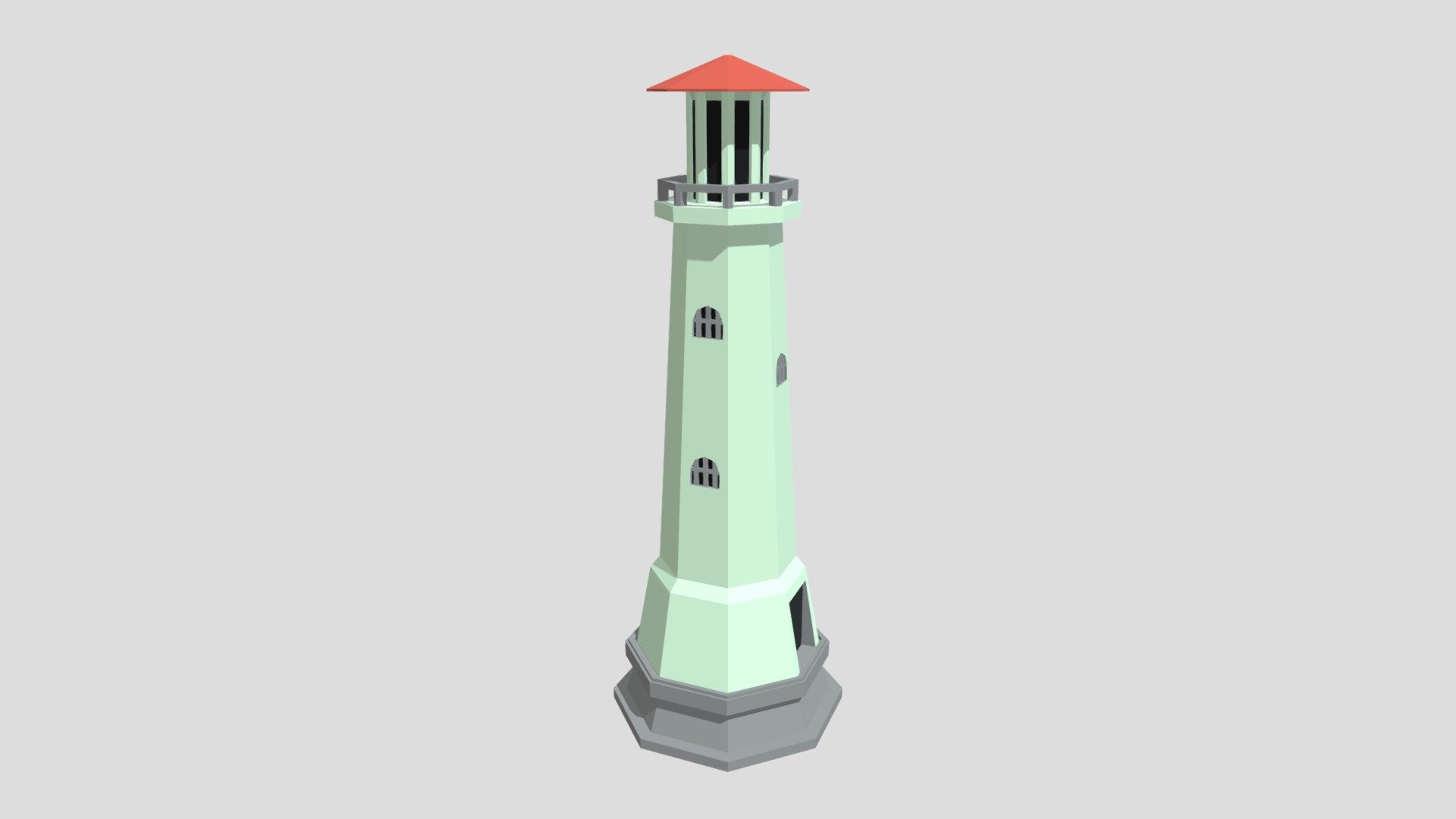 Lighthouse - 3D model by ashopf [0bdd55d] - Sketchfab