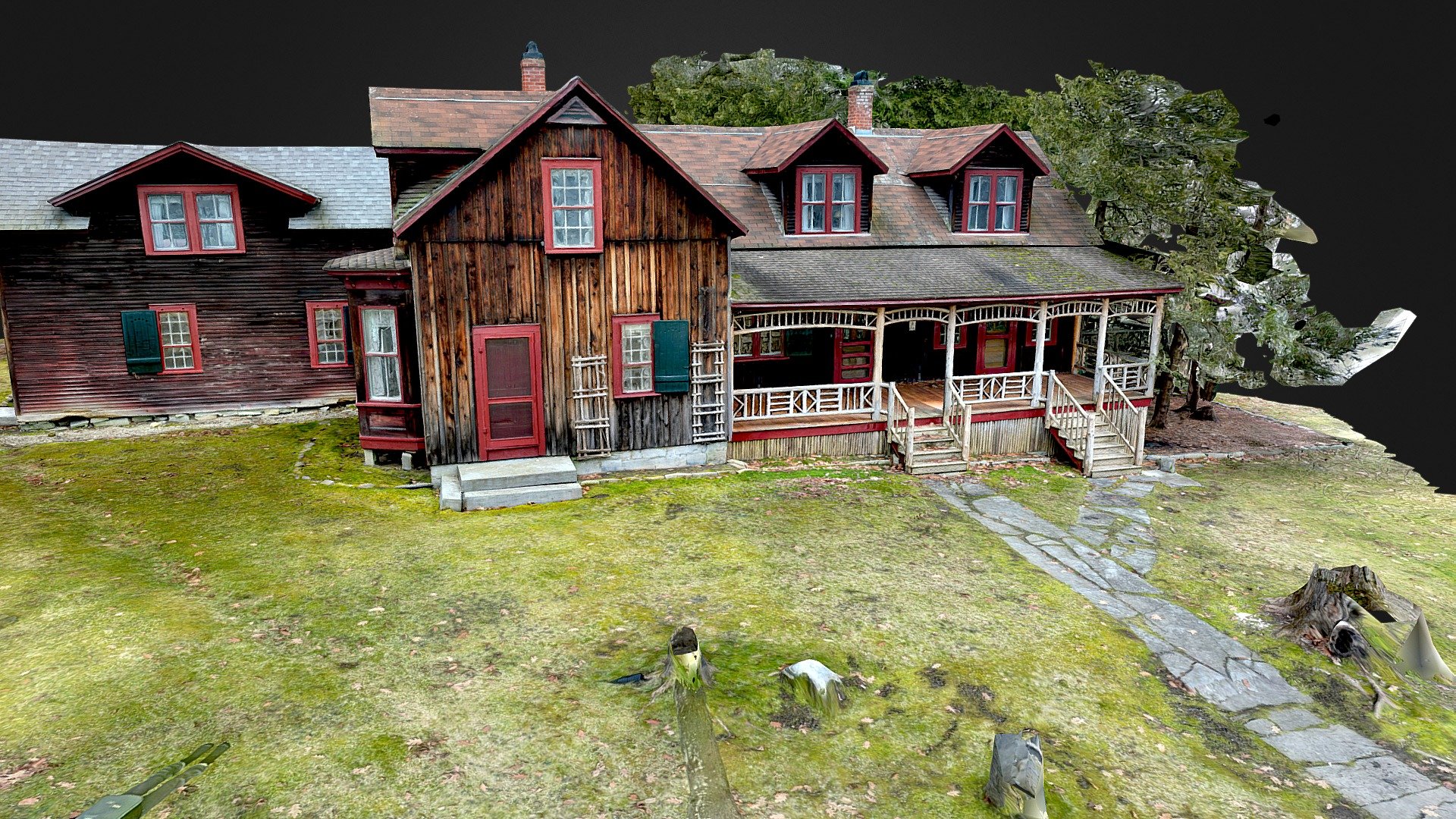 Clark Family Homestead "Scragwood" Willsboro NY - Download Free 3D ...