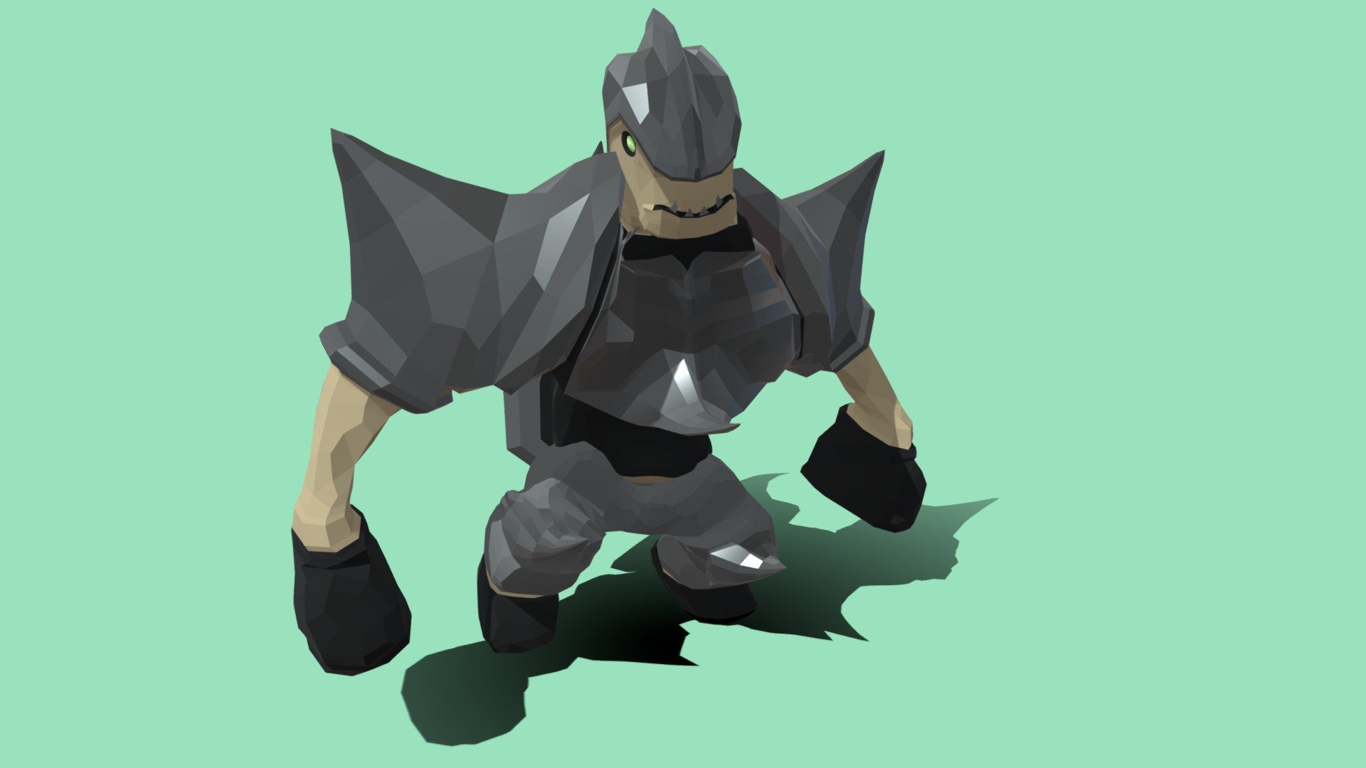 Walking creature called Jatti - Download Free 3D model by Santeri ...