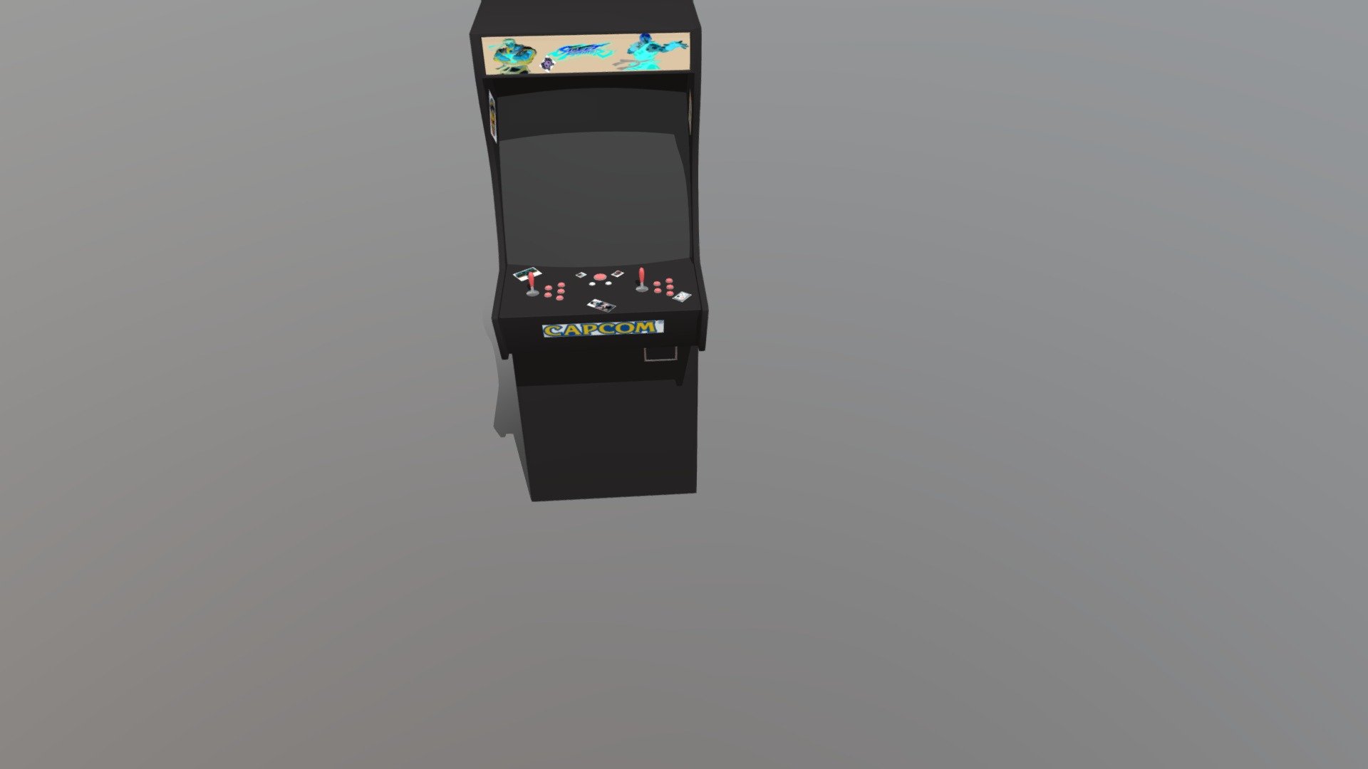 Arcade Machine - 3D model by BryanGonzalez (@bryangonzales106) [0bde883 ...