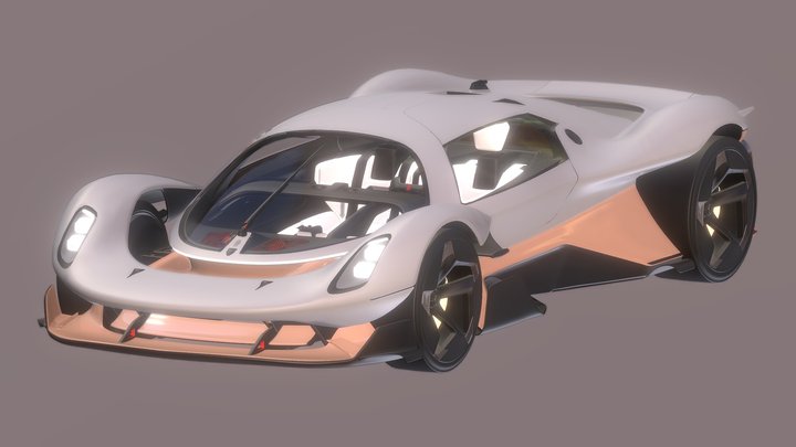 Hypercar 3D models - Sketchfab