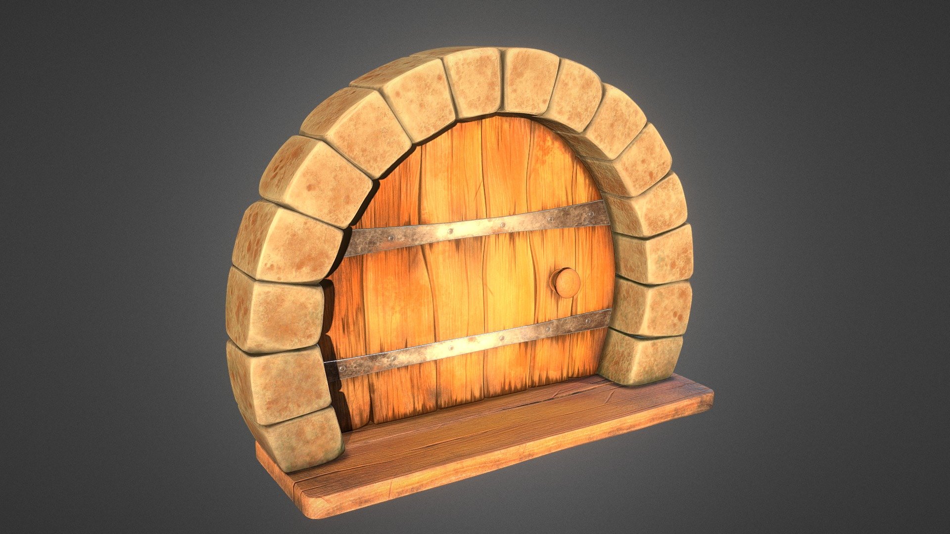 Door - 3D model by Dorogan S. (@dorogansergiy) [0bdea0d] - Sketchfab