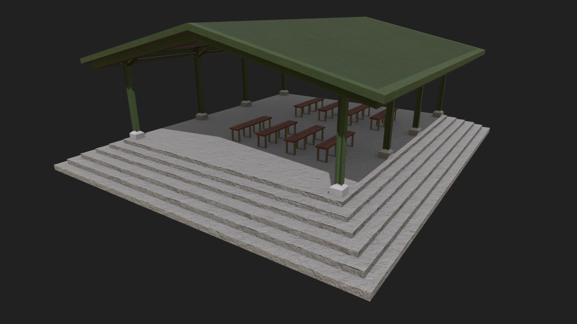 Training Shed - 3D model by MiguelFua [0bdf258] - Sketchfab
