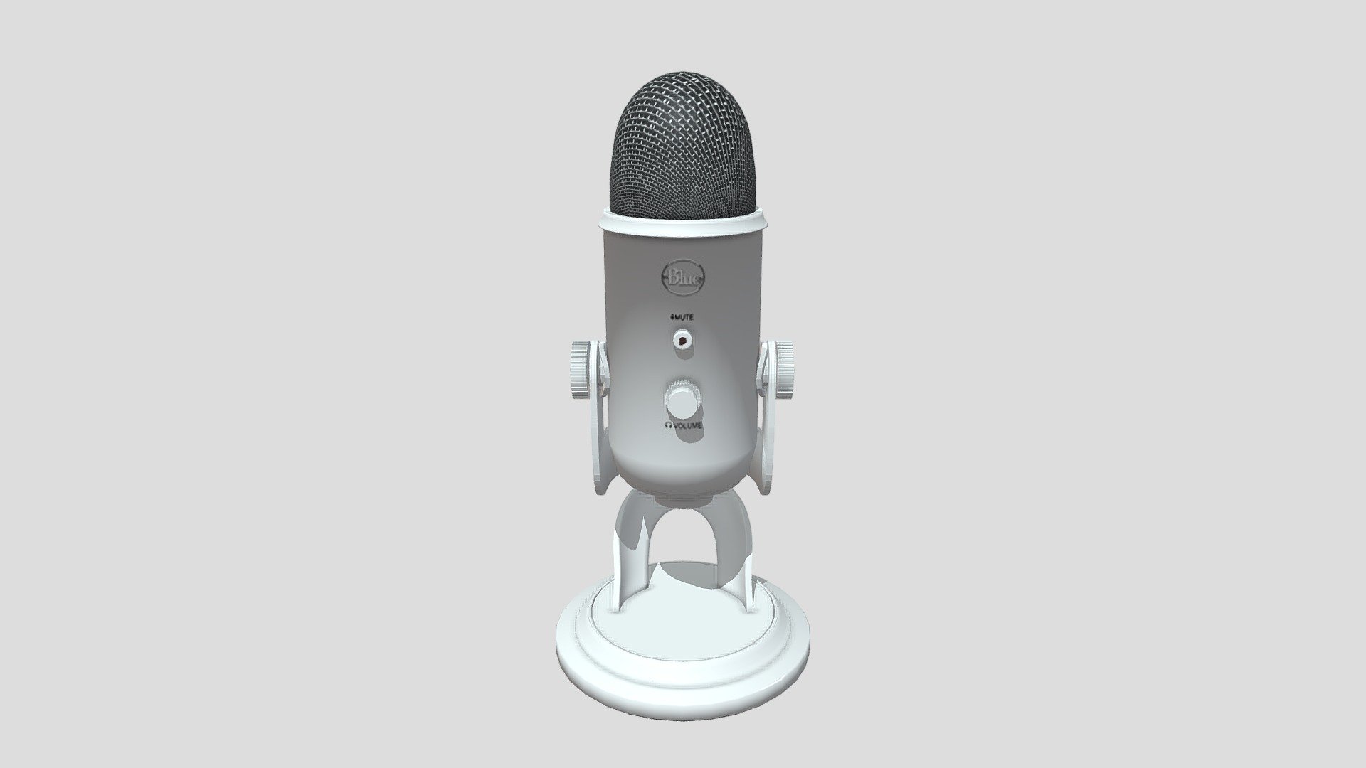 Blue Yeti Microphone - 3D model by Carmelo_Rositano [0be006d] - Sketchfab
