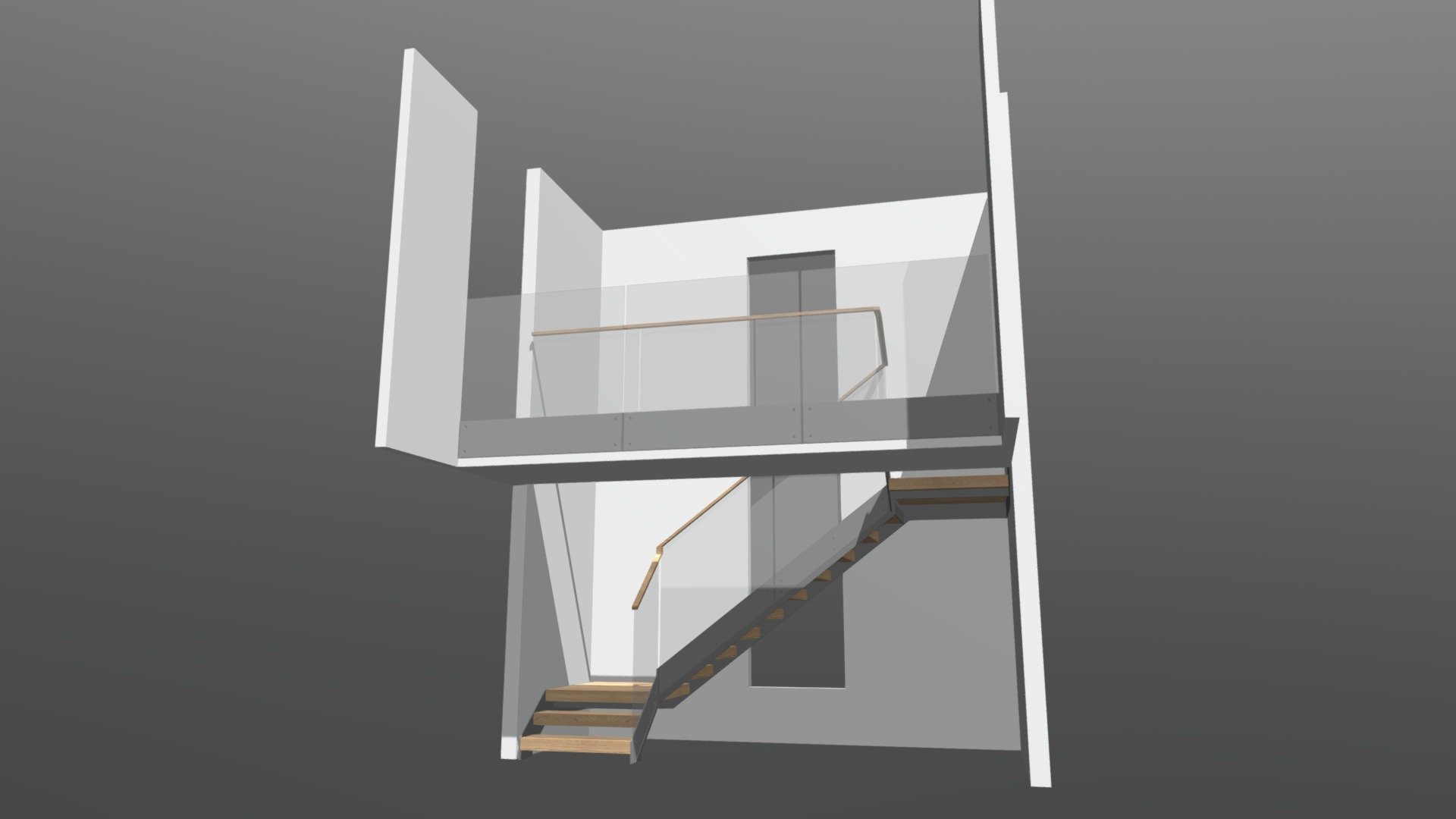 Stairs H=2735mm v.6 - 3D model by Tony.Kornelutchios [0be040d] - Sketchfab