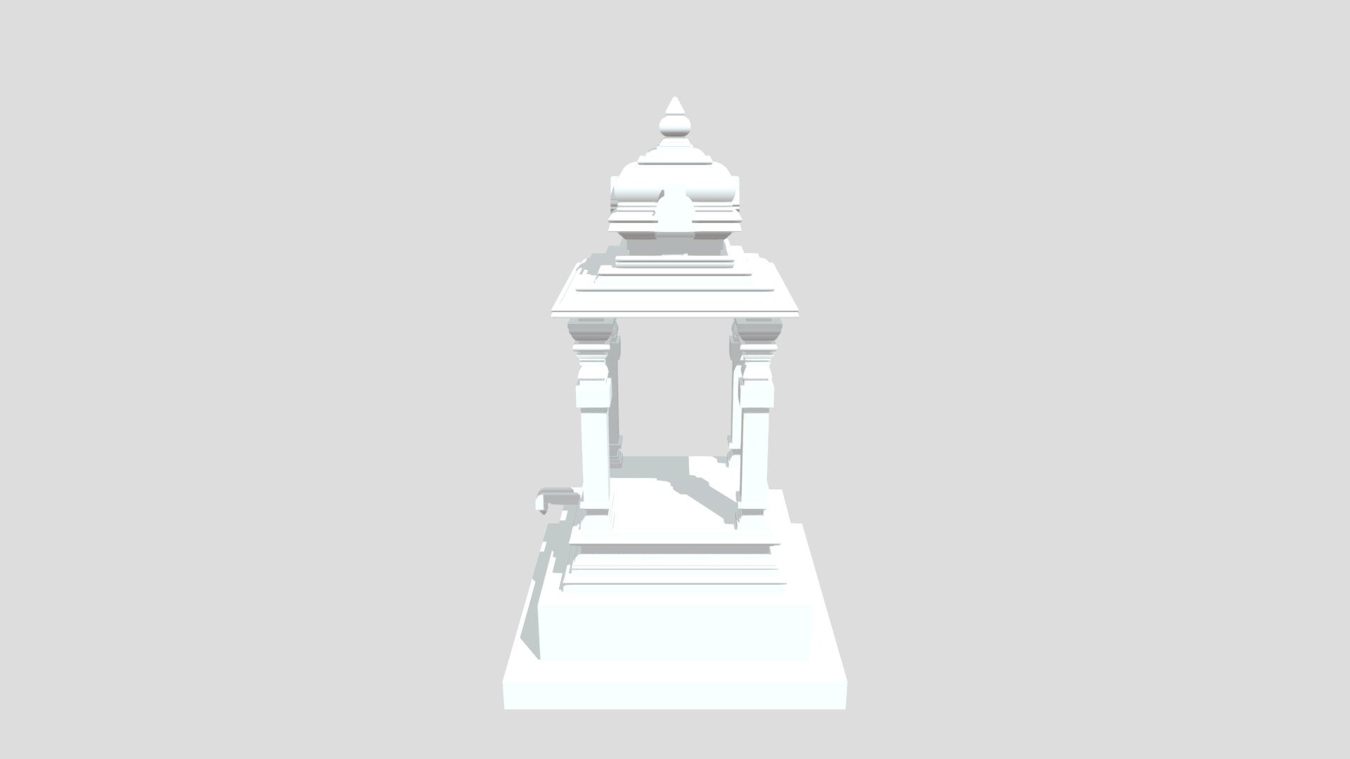 TEMPLE - 3D model by civil.selva19 [0be0b66] - Sketchfab